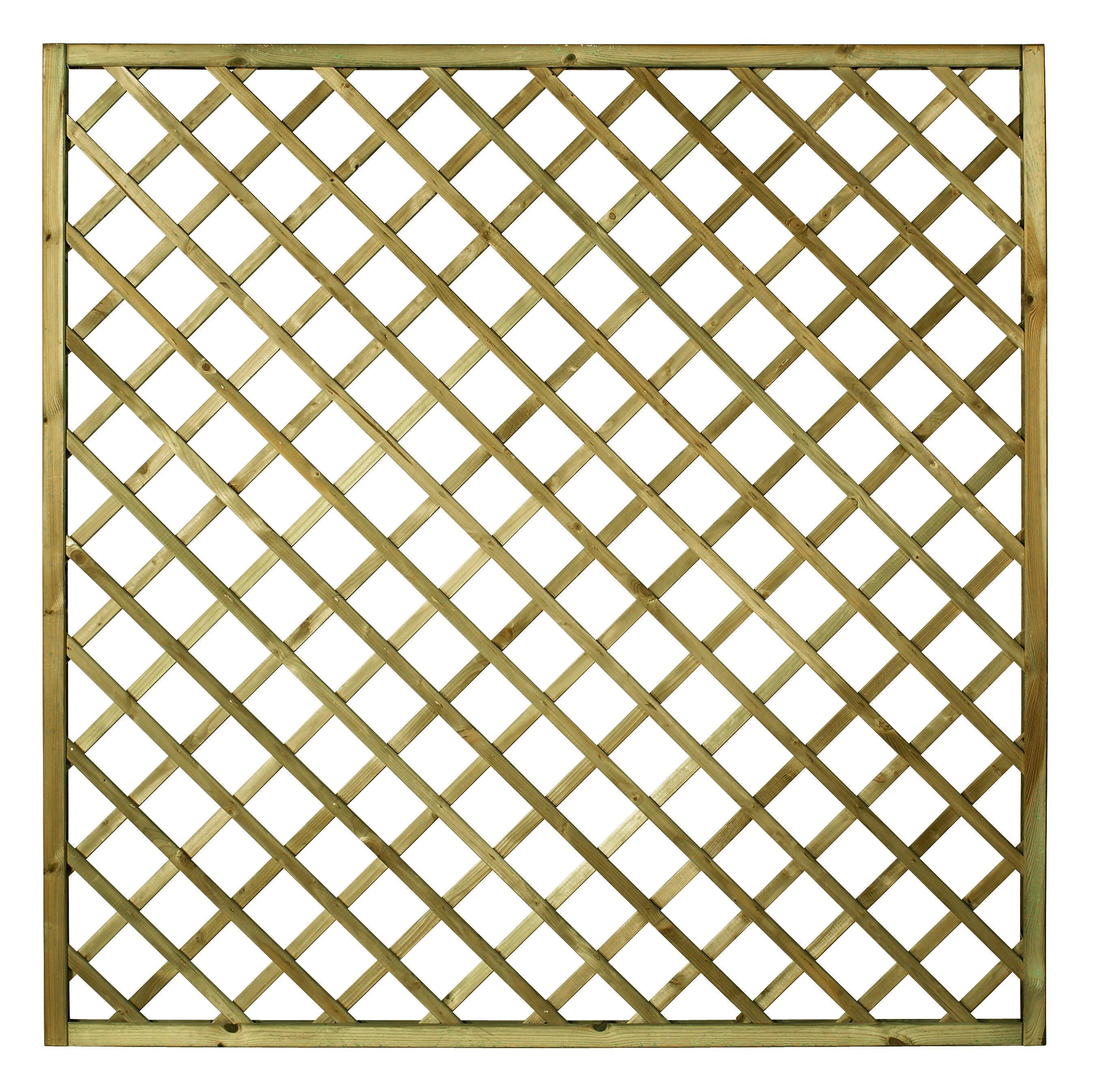 Panneau treillis bois ajouré Premices, CERLAND, l.180 x H.180 cm ...