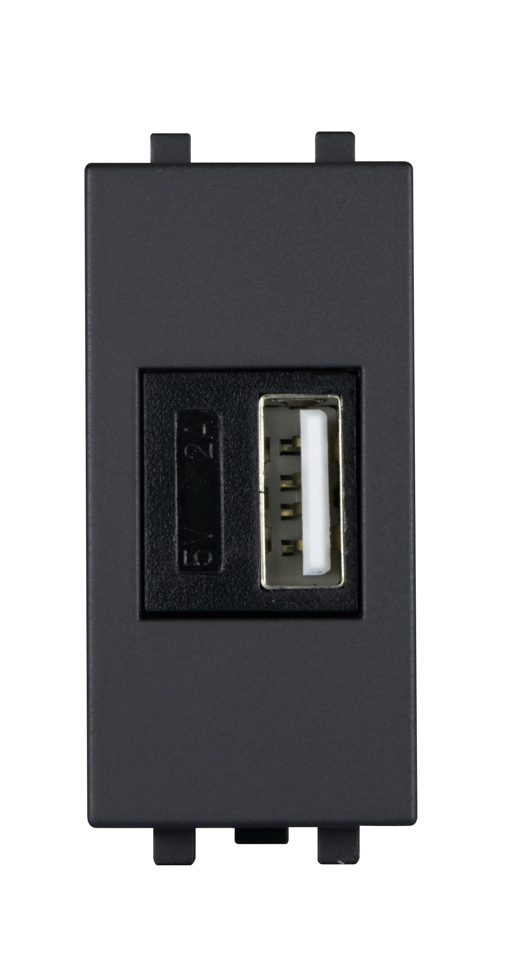 Presa di alimentazione USB A Luhta LEXMAN, colore grigio | Leroy Merlin