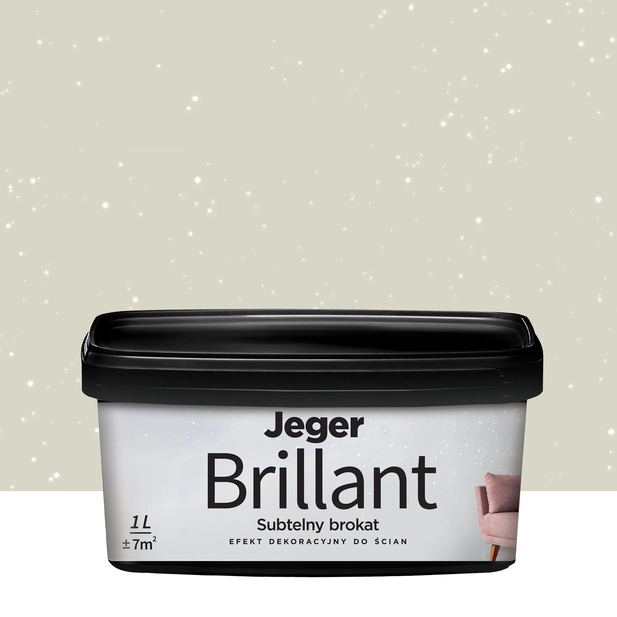 Efekt dekoracyjny Brillant Natural 1 l Jeger - Leroy Merlin
