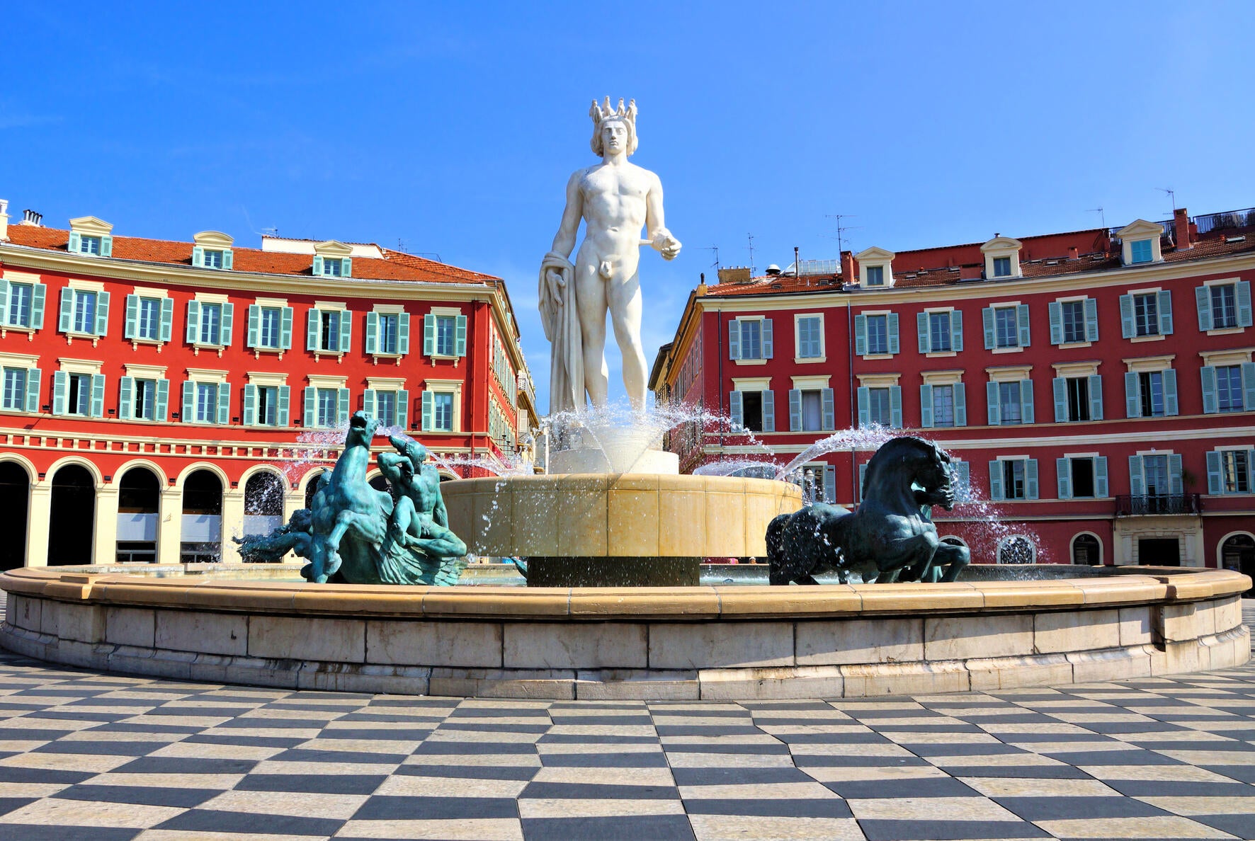 Toile NICE PLACE, multicolore CEANOTHE l.65 x H.45 cm | Leroy Merlin