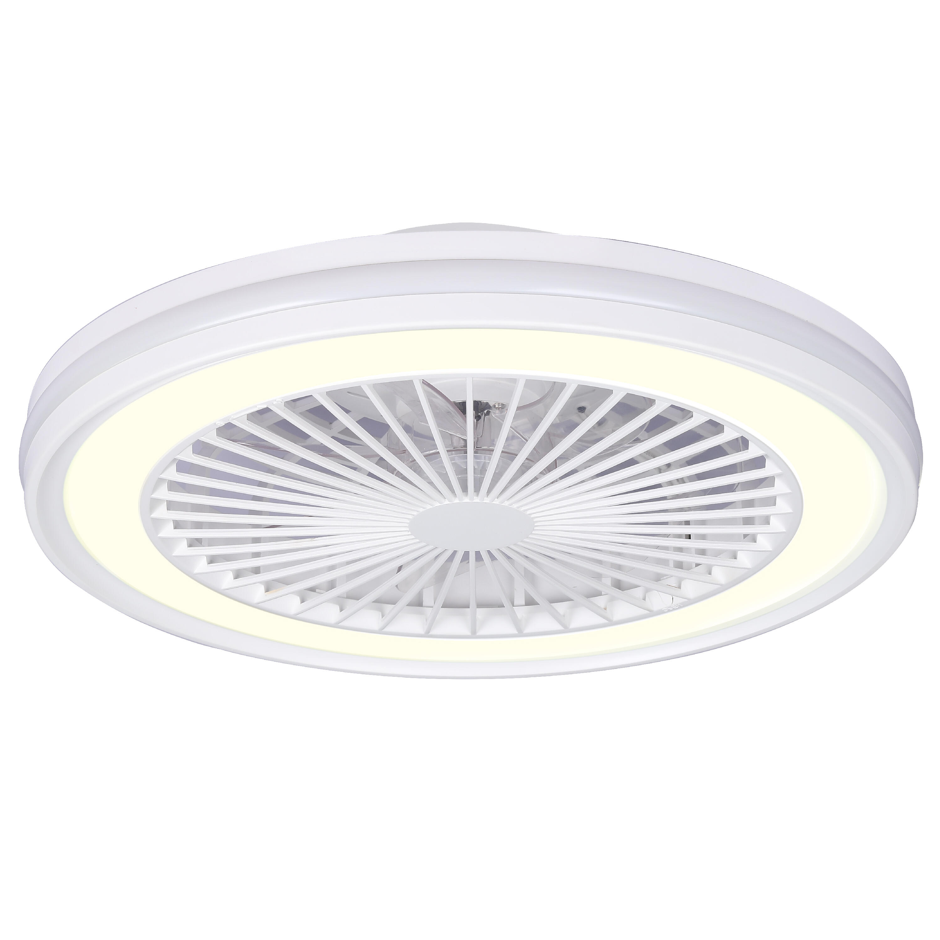 Ventilador de techo con luz sin aspas silencioso DC Inspire Rafaga ...
