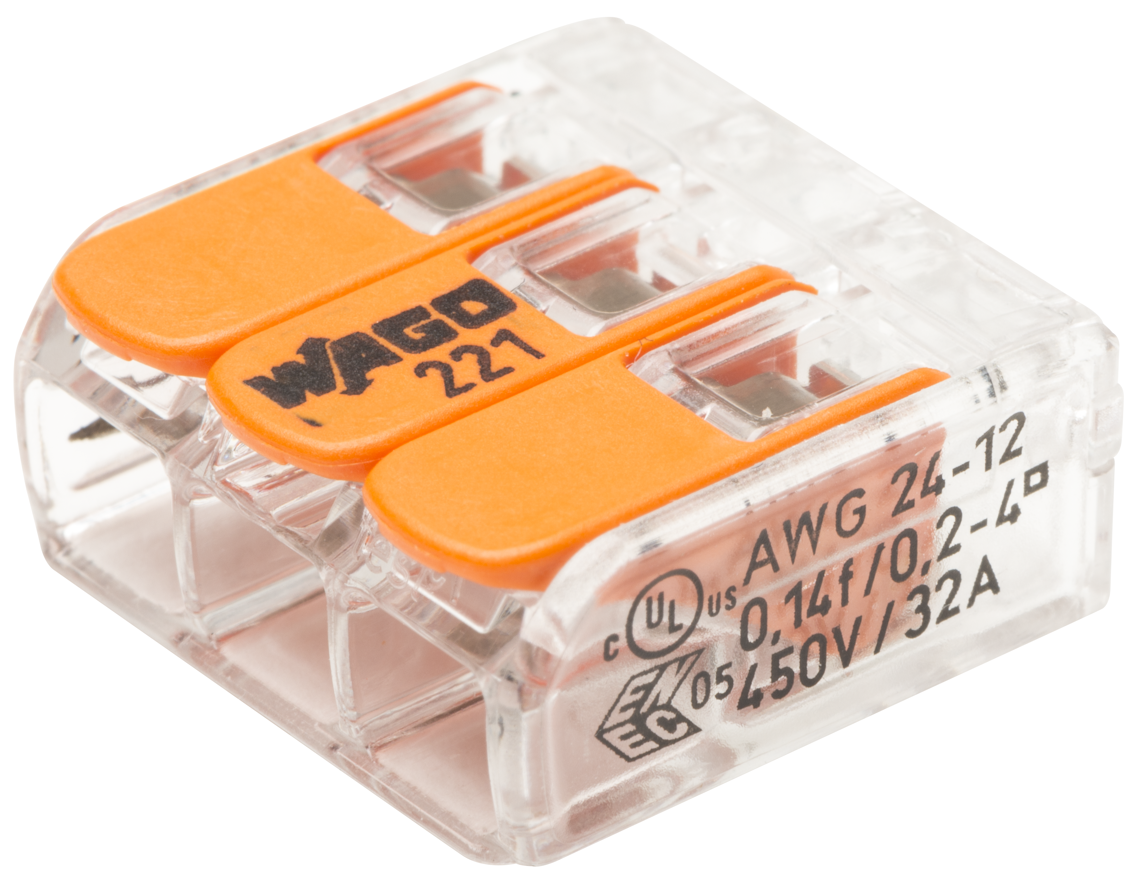 10 conectores rápidos con 3 entradas hasta 4mm WAGO | Leroy Merlin