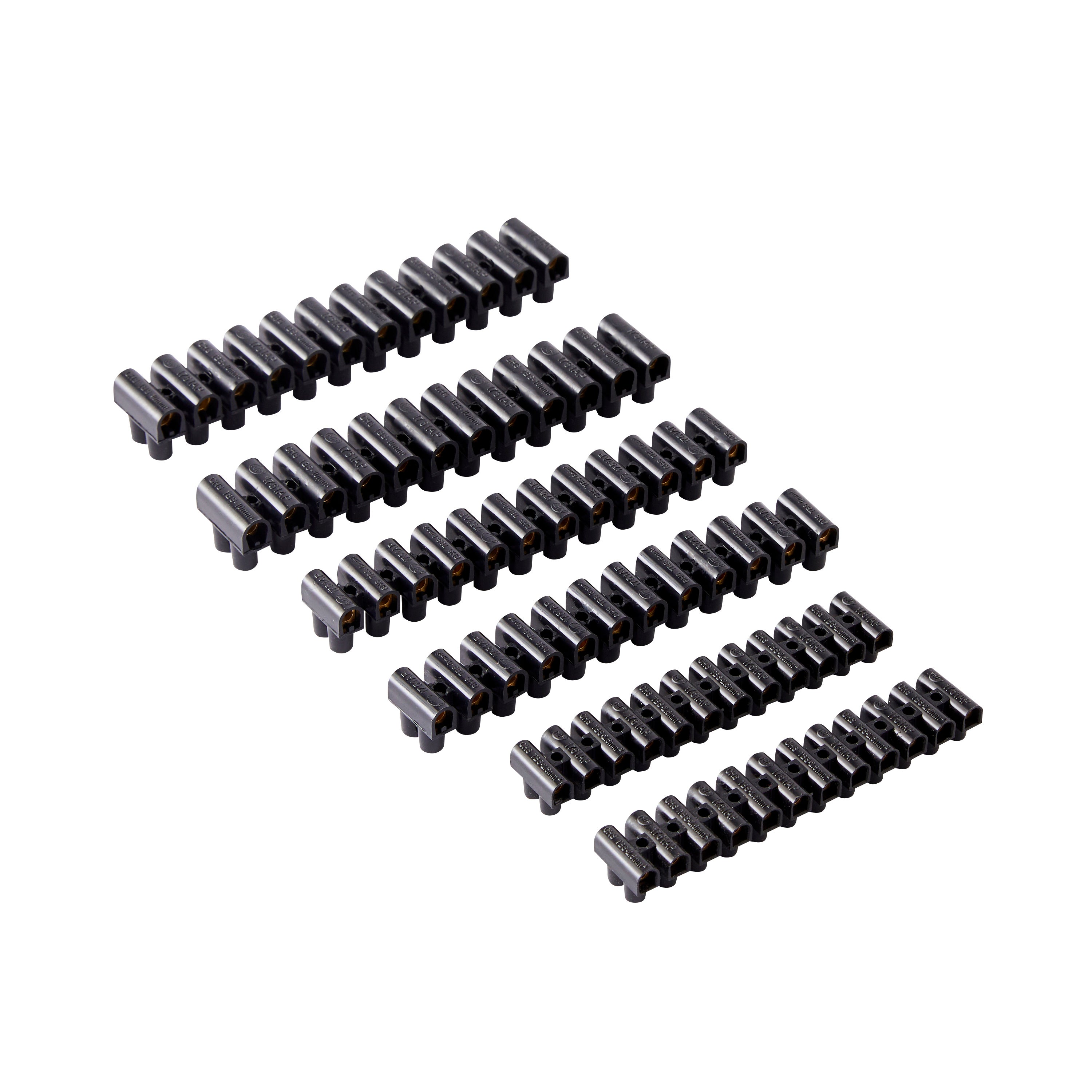 Lot de 6 barrettes de dominos électriques, pour rigide et souple LEXMAN ...