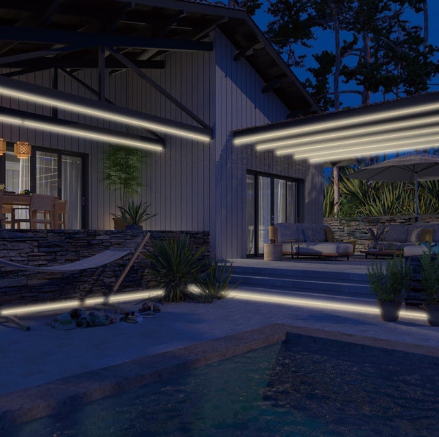 Eclairage led pour pergola au meilleur prix | Leroy Merlin