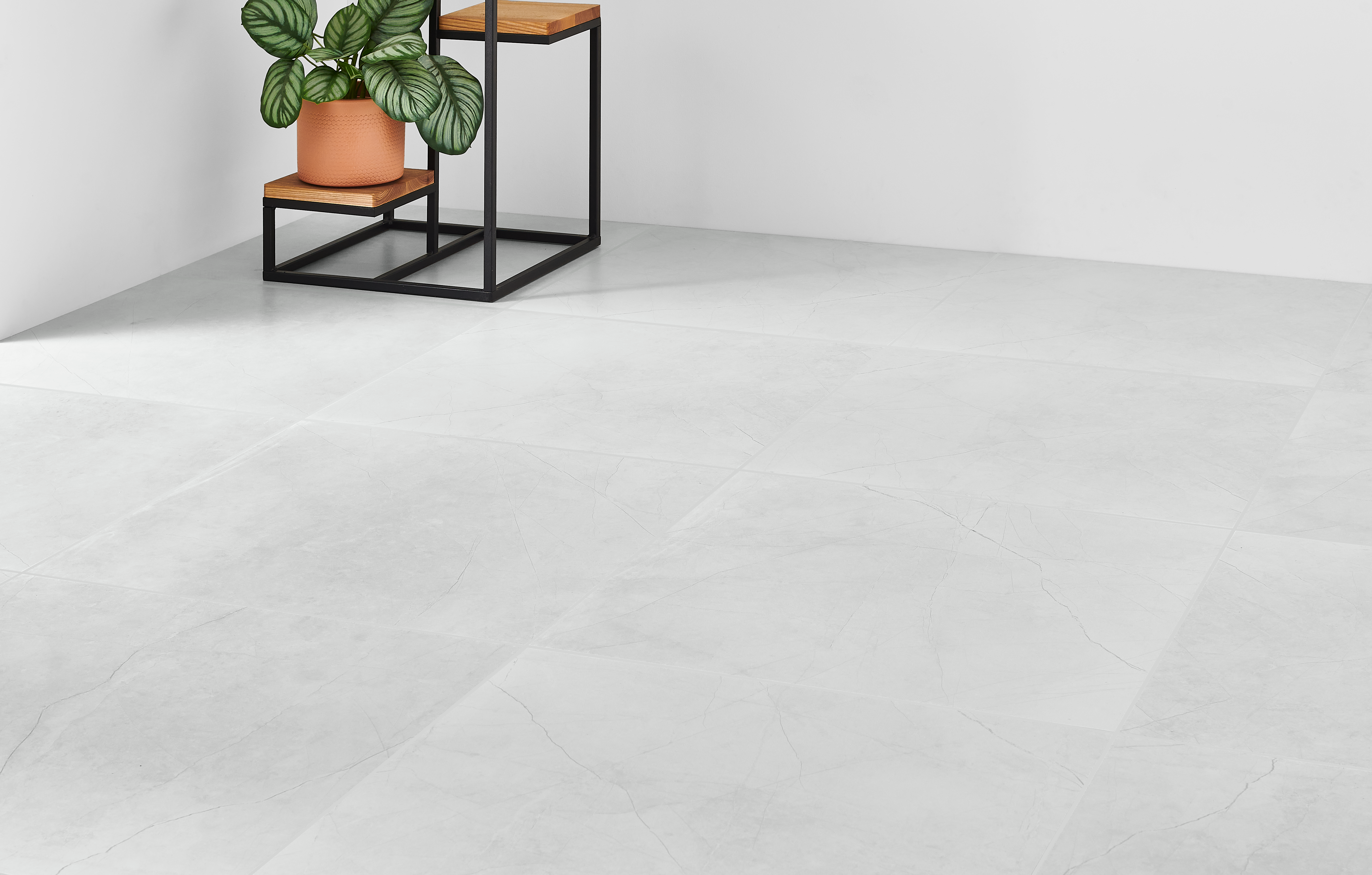 Gres szkliwiony Pulpis Carving White 60x60 Artens - Leroy Merlin