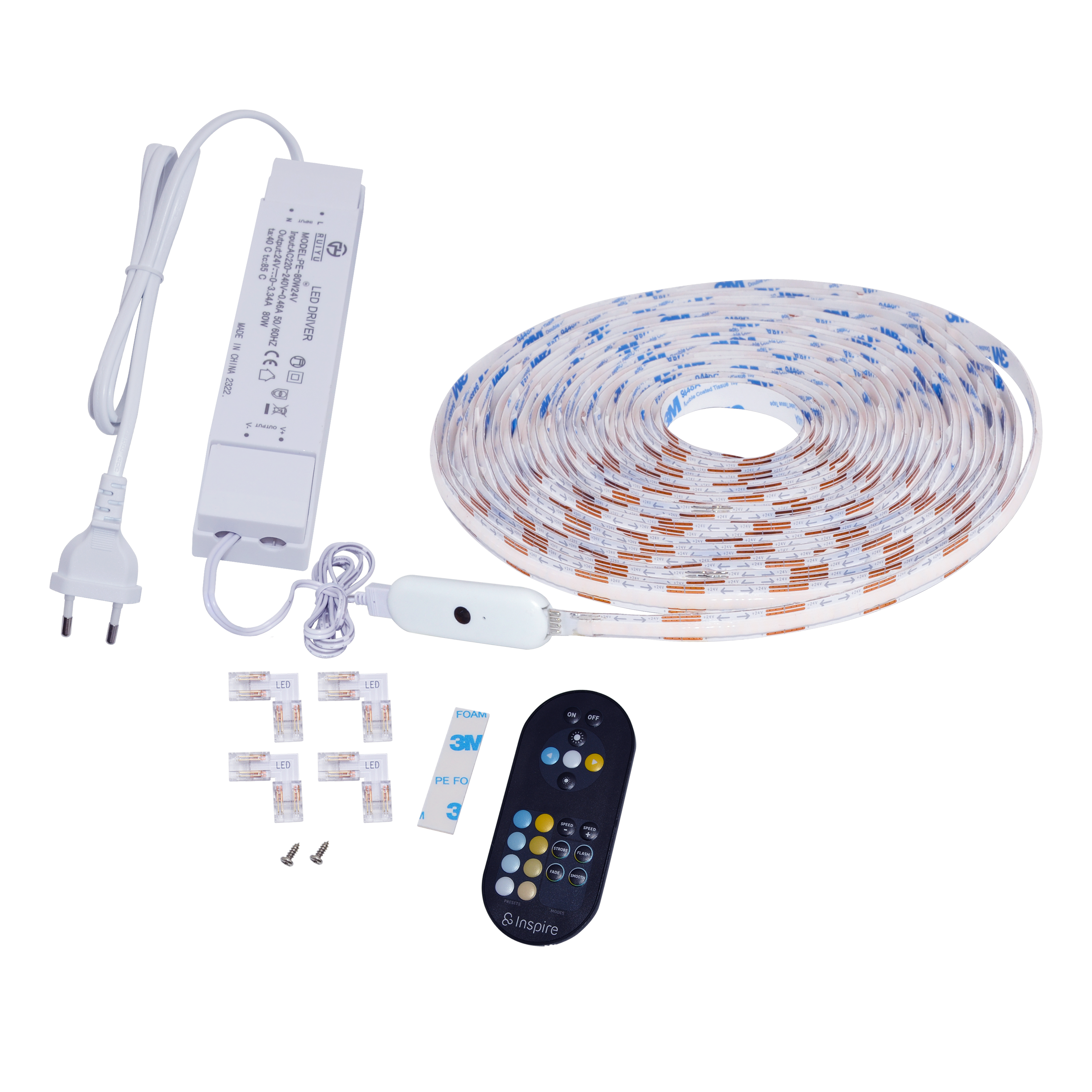 Tira LED Cutflexi INSPIRE 10000 lm luz blanco neutro 10 m IP20 | Leroy ...