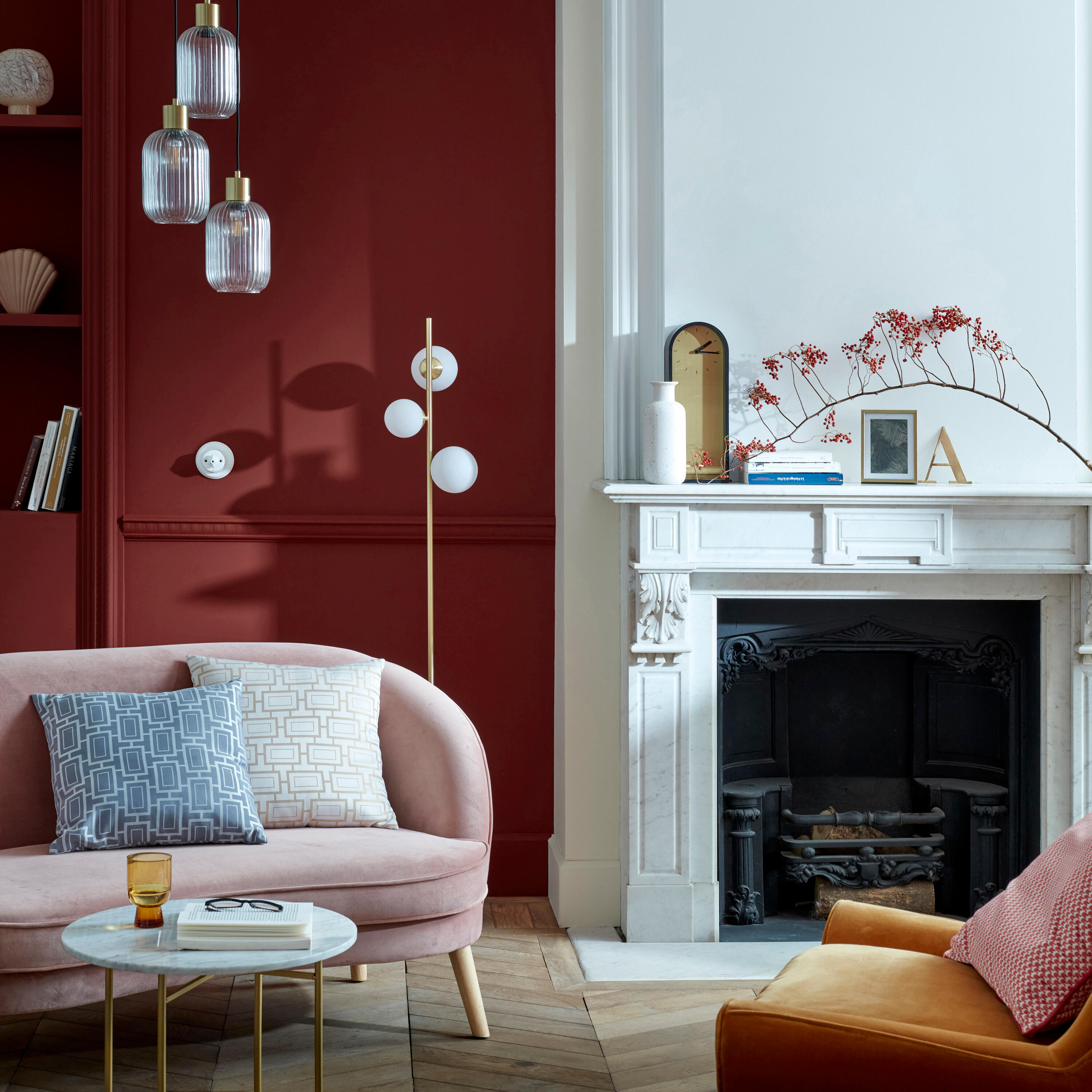 Salon w kolorze roku - Leroy Merlin