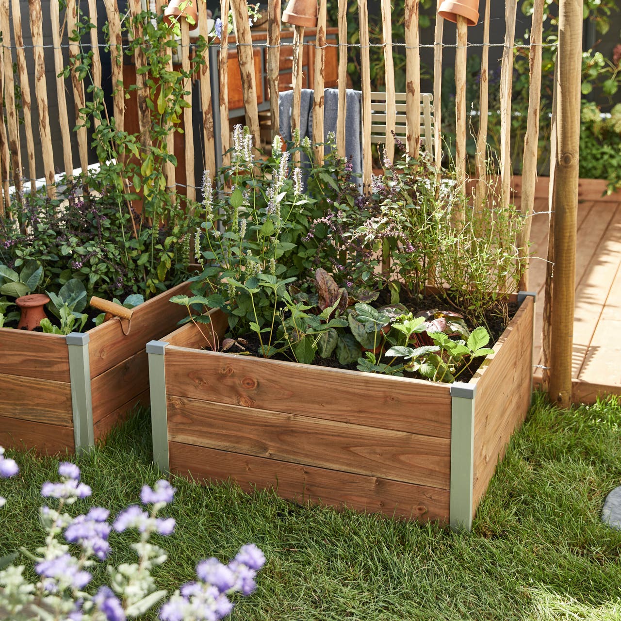 Un coin potager en terrasse | Leroy Merlin
