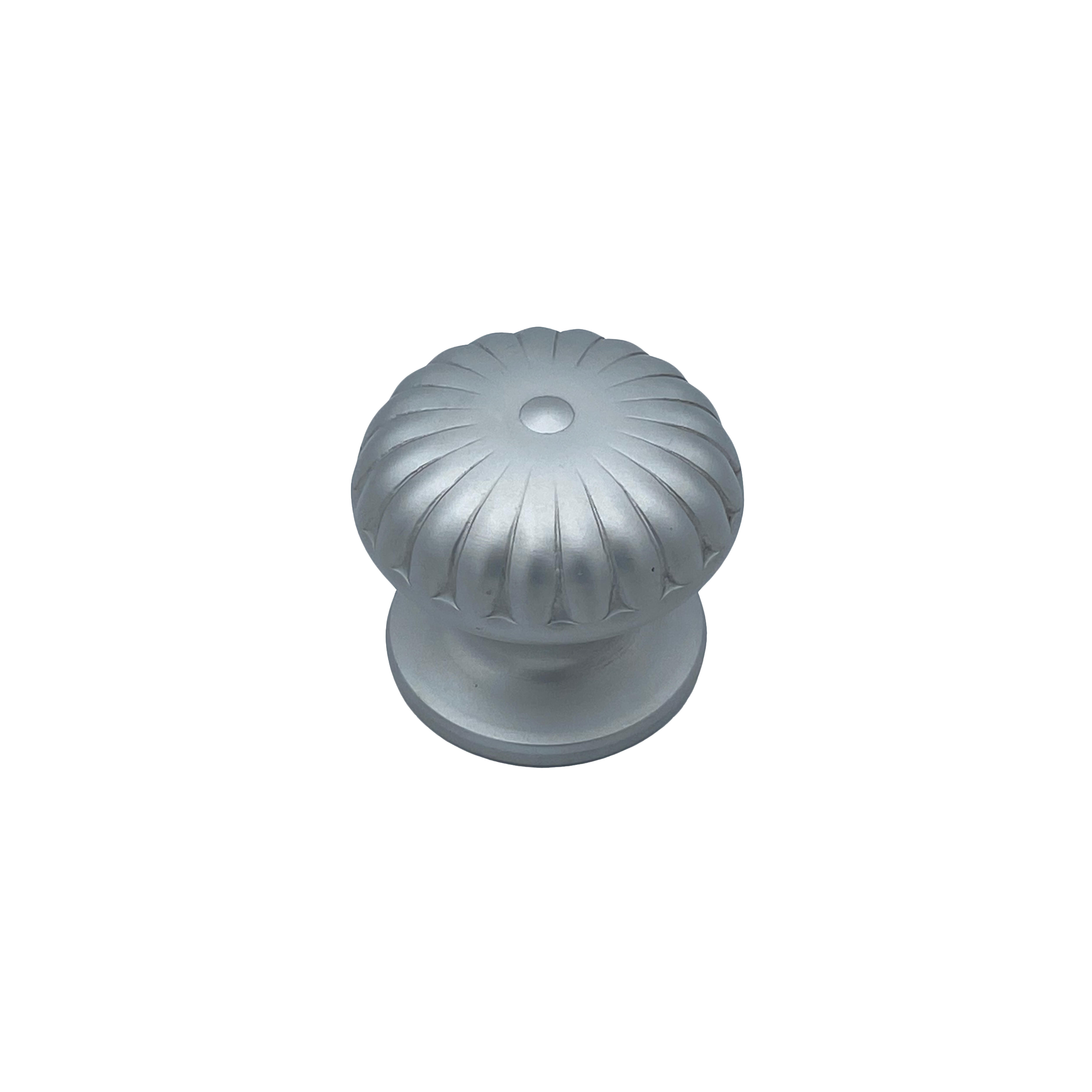 Pomolo fisso per porta SAGUATTI 161/70EB in alluminio argento satinato ...