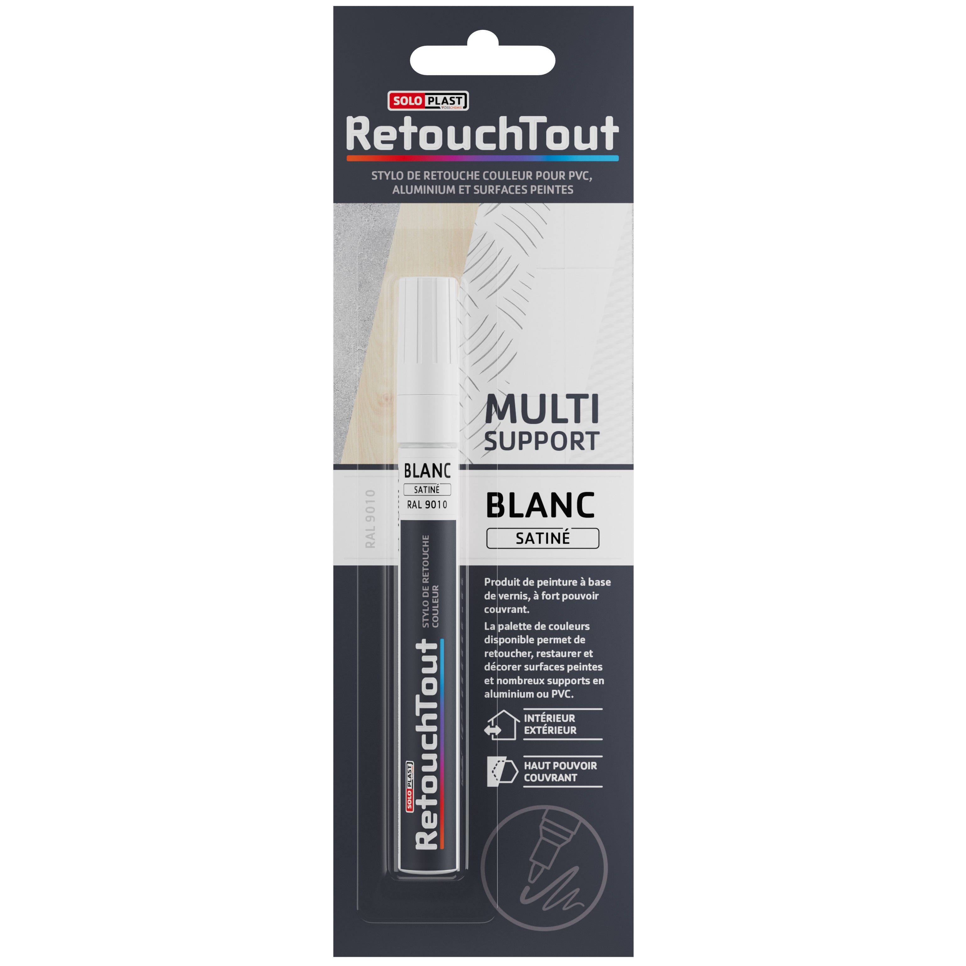 Feutre de retouche RETOUCHTOUT, blanc satiné | Leroy Merlin