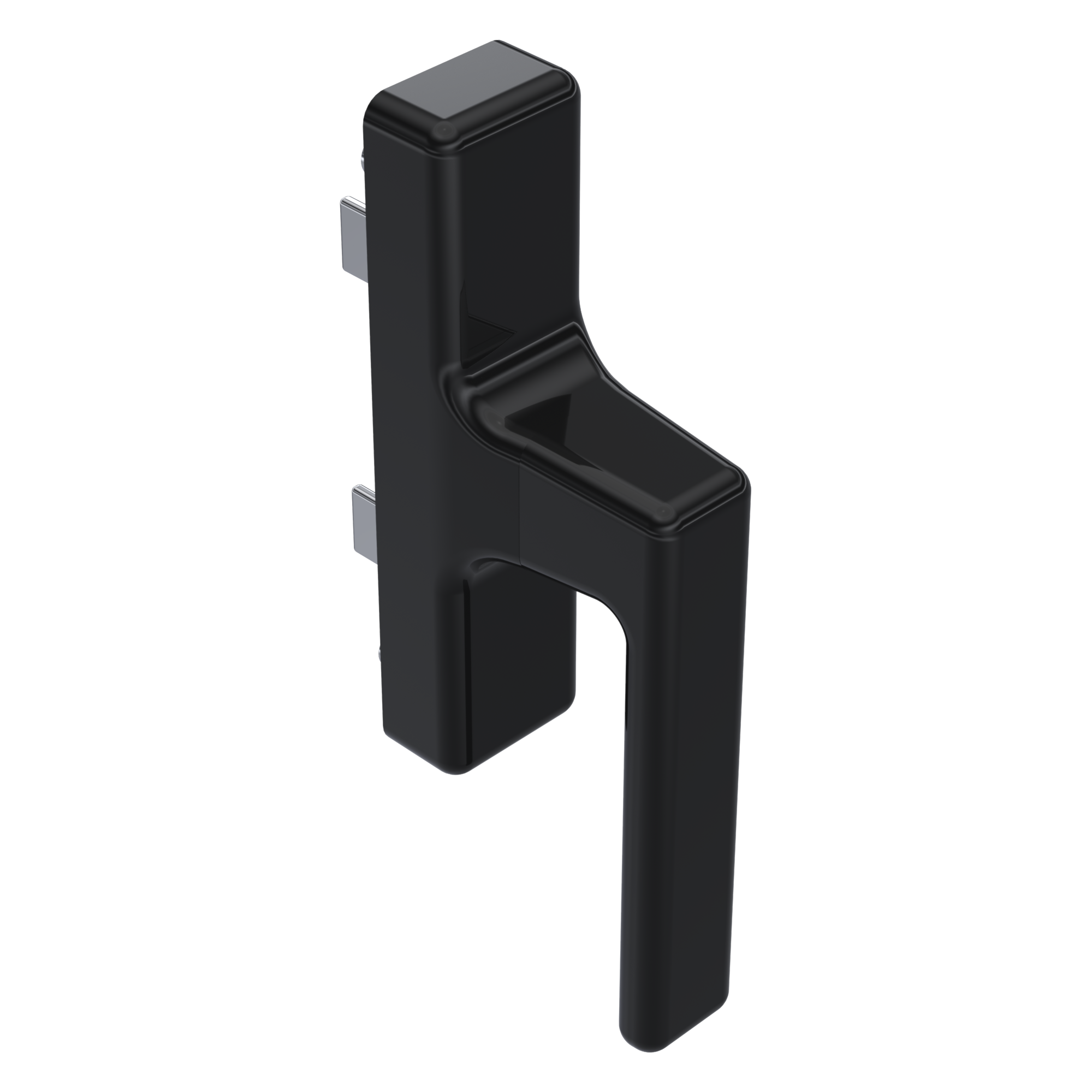 Manilla para ventana Cremona 2 Palas Delia Negro de aluminio epoxi ...