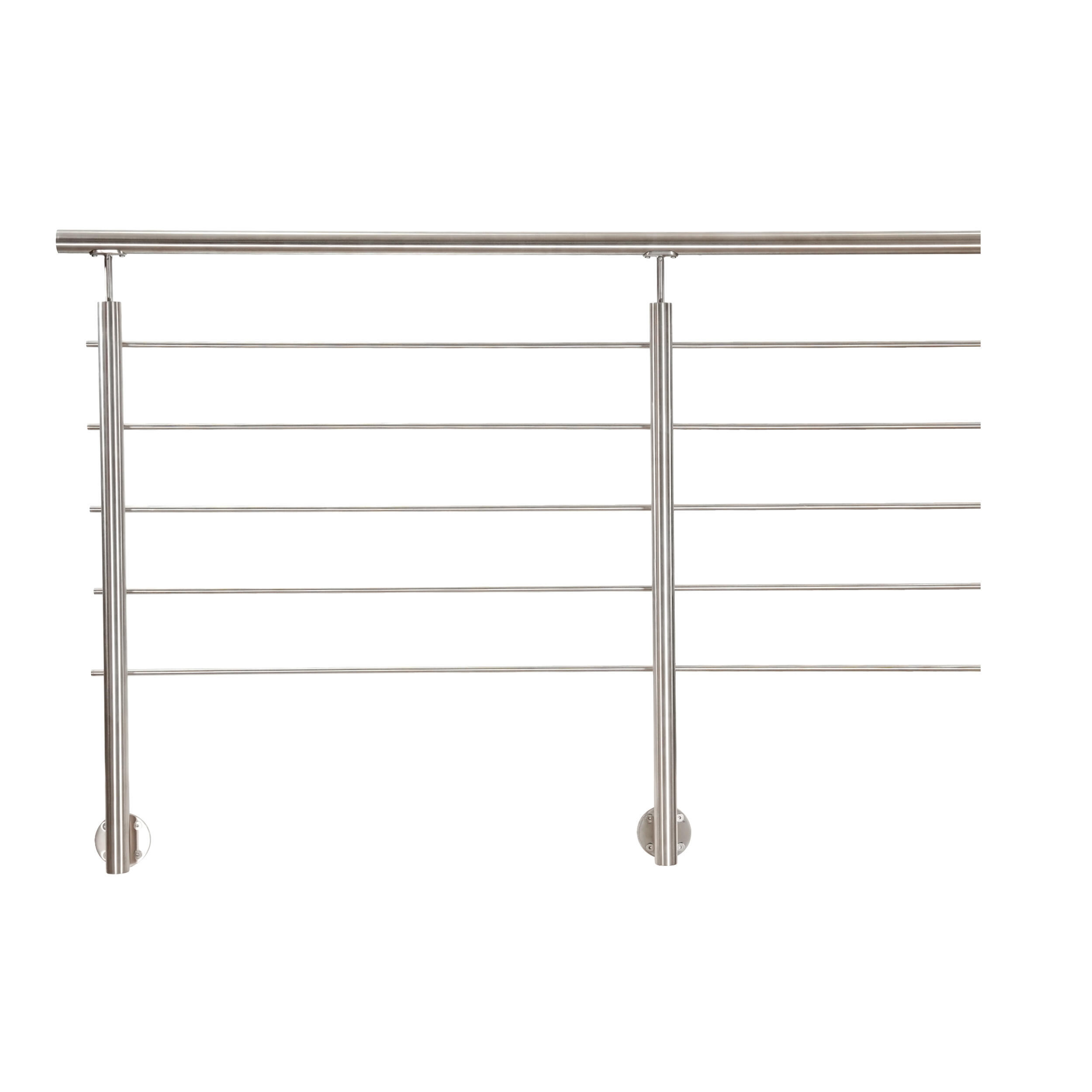 Balaustra in kit ARTENS in inox e inox 304 grigio L 200 cm | Leroy Merlin