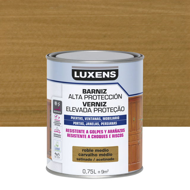 Barniz color madera para exteriores: protección y fácil aplicación