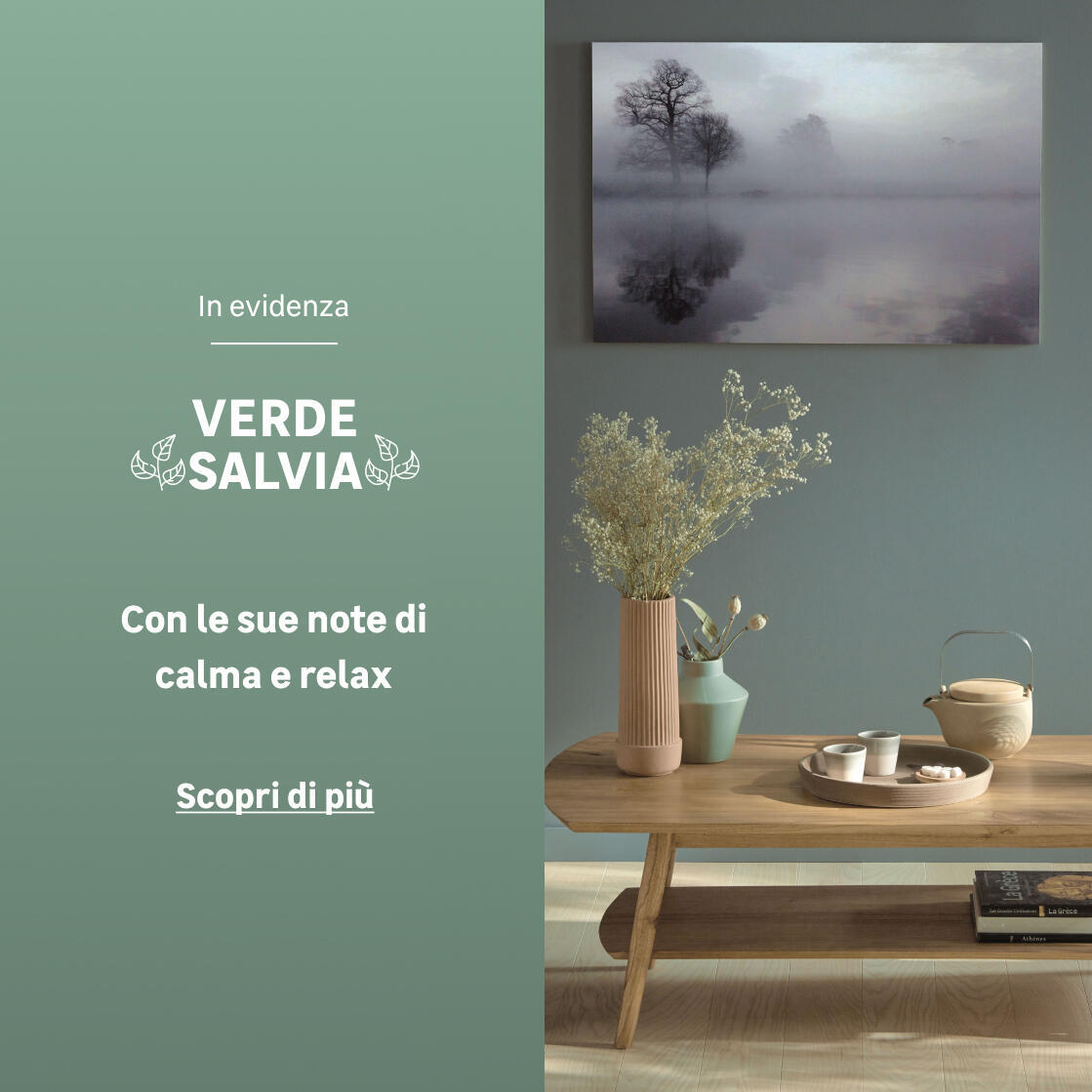 Speciale colore verde salvia | Leroy Merlin