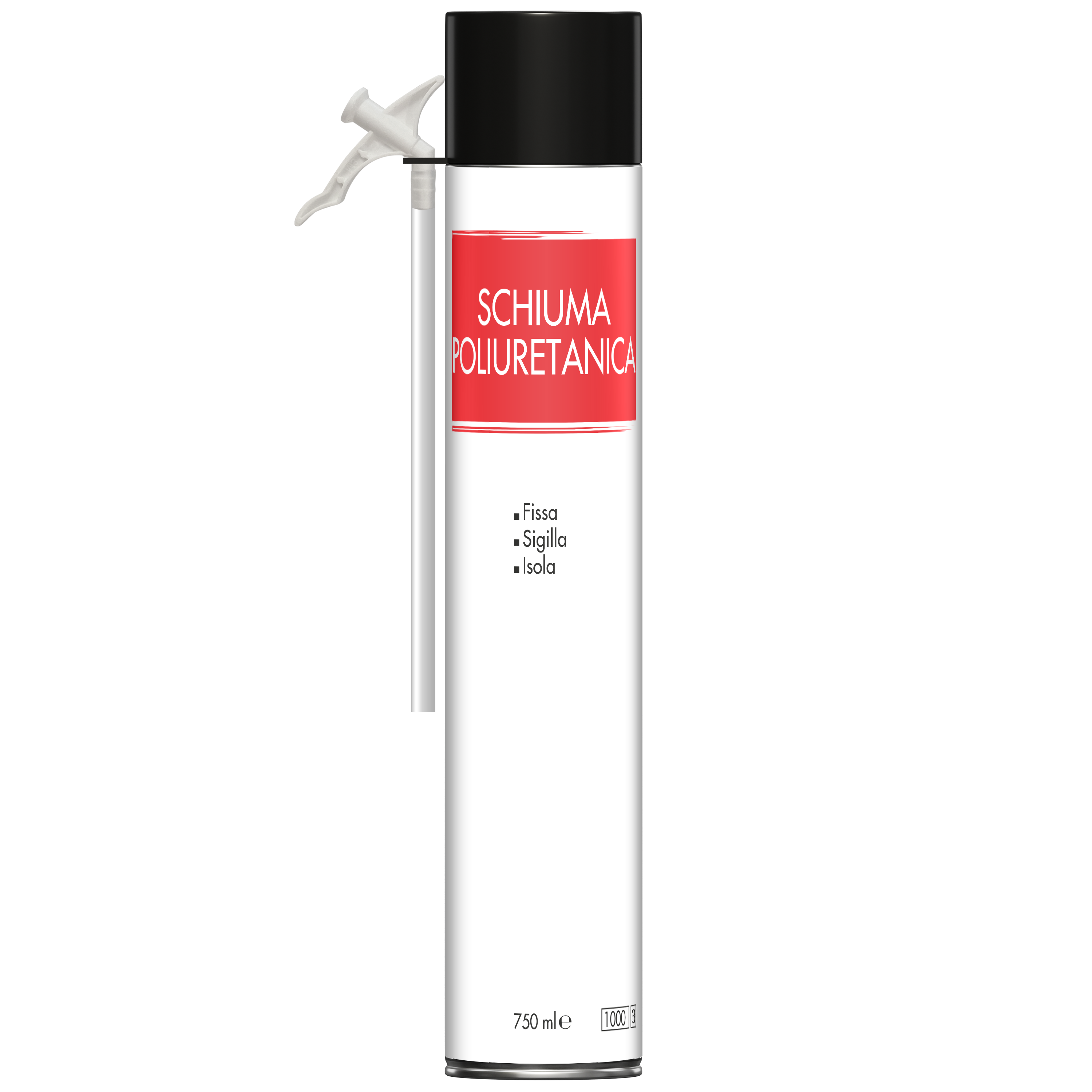 Schiuma espansa poliuretanica multiuso per isolare 750 ml | Leroy Merlin