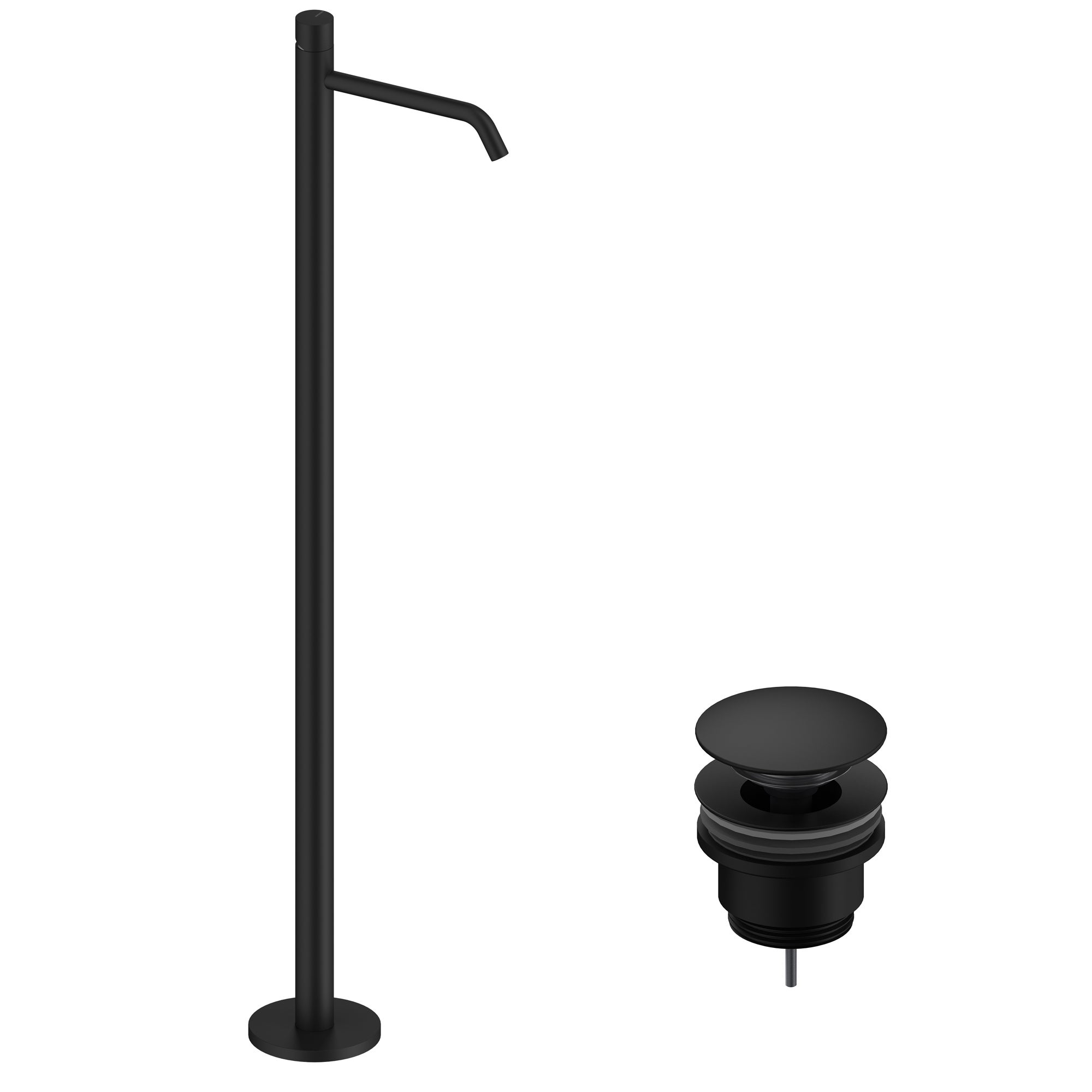 Rubinetto per lavabo Loop K nero spazzolato opaco SANYCCES | Leroy Merlin