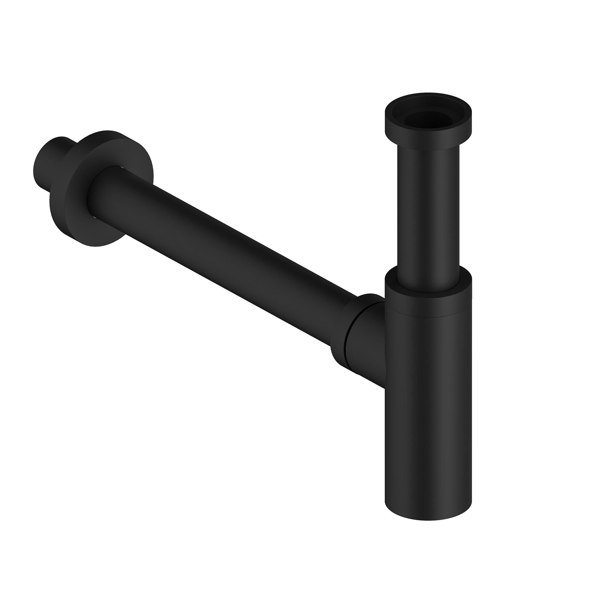 Sifone SANYCCES Loop per lavabo nero a bottiglia | Leroy Merlin