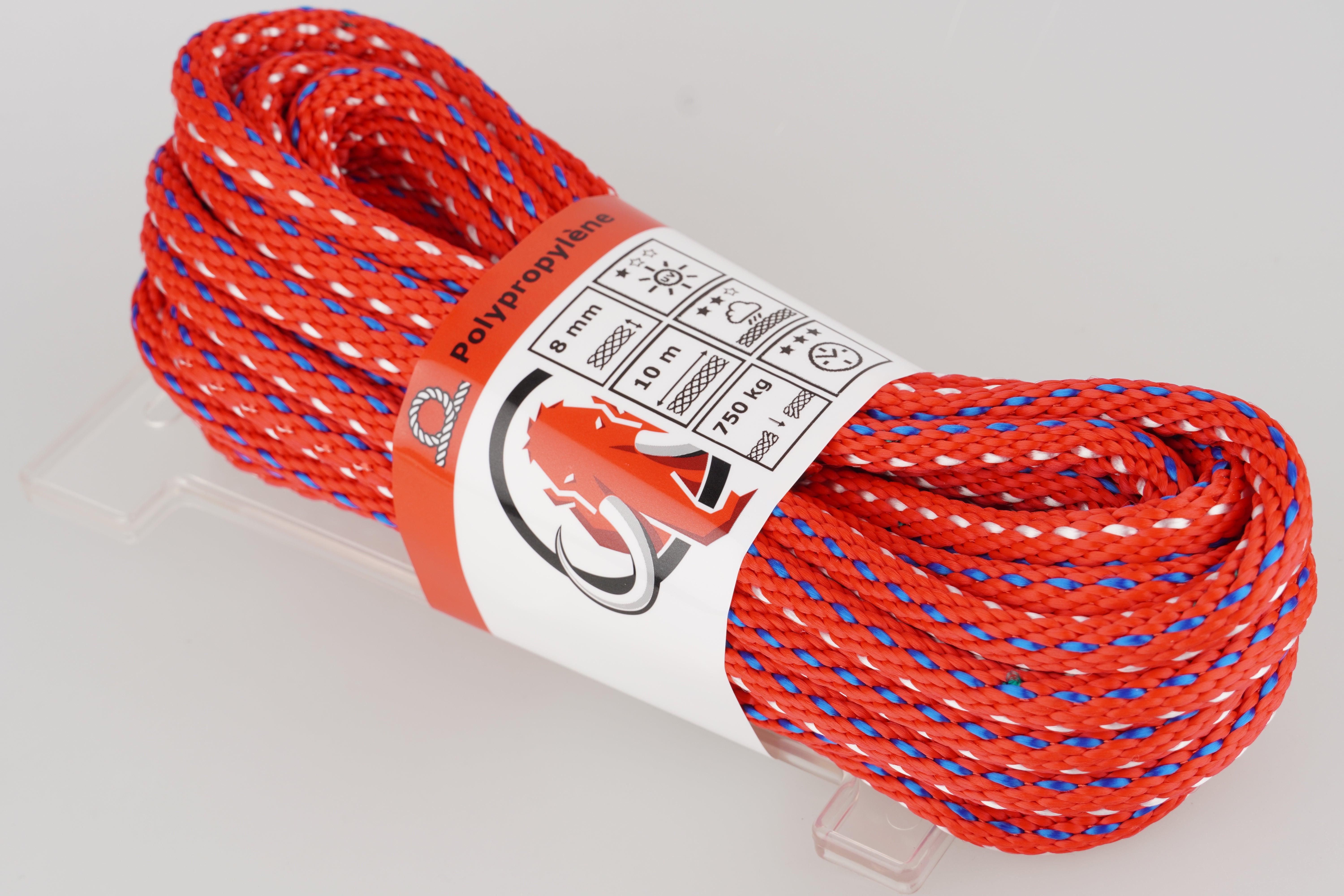 Corde polypropylène Diam.8 mm x L.10 m | Leroy Merlin