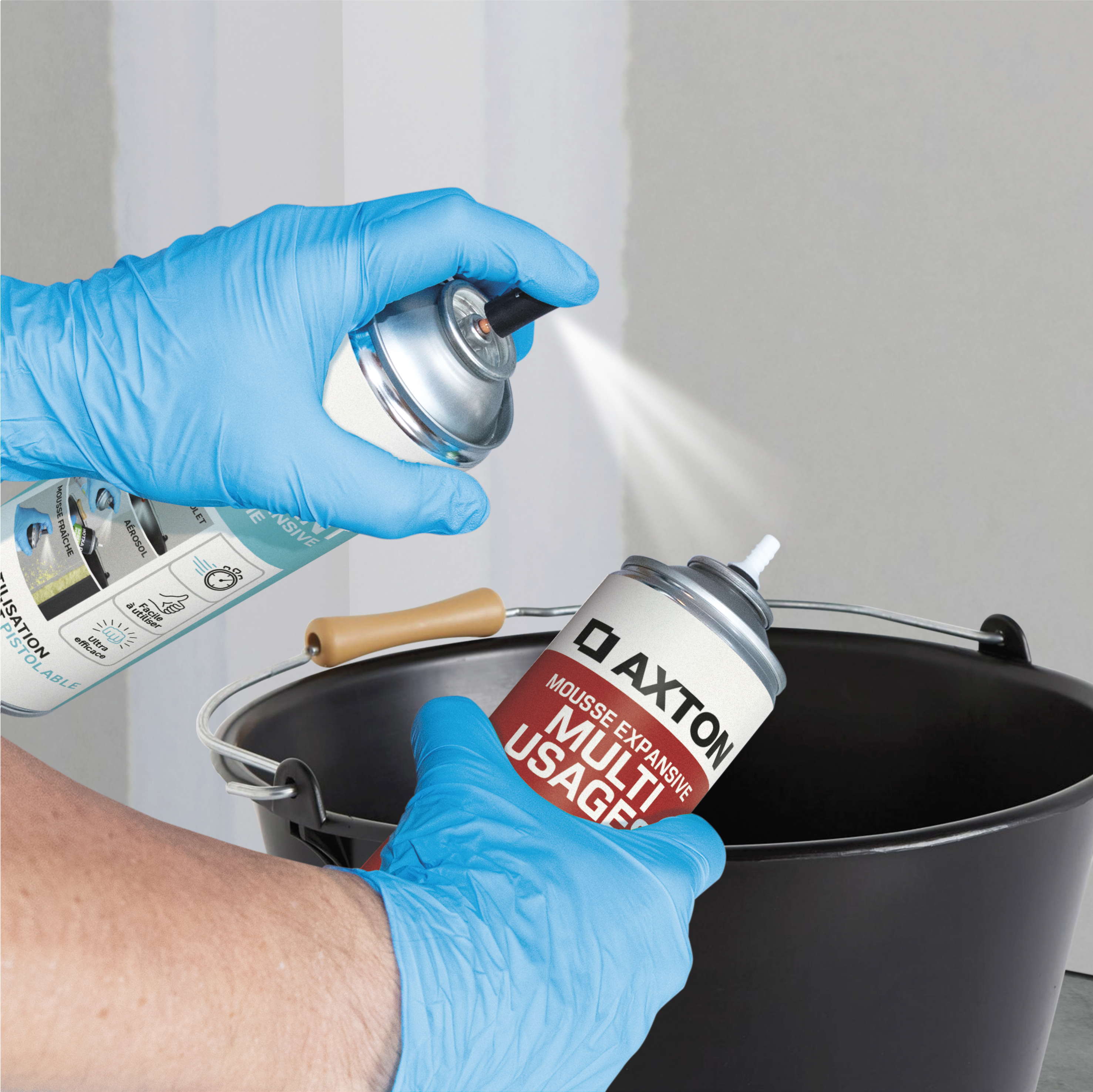 Nettoyant pour mousse expansive AXTON 500 ml | Leroy Merlin