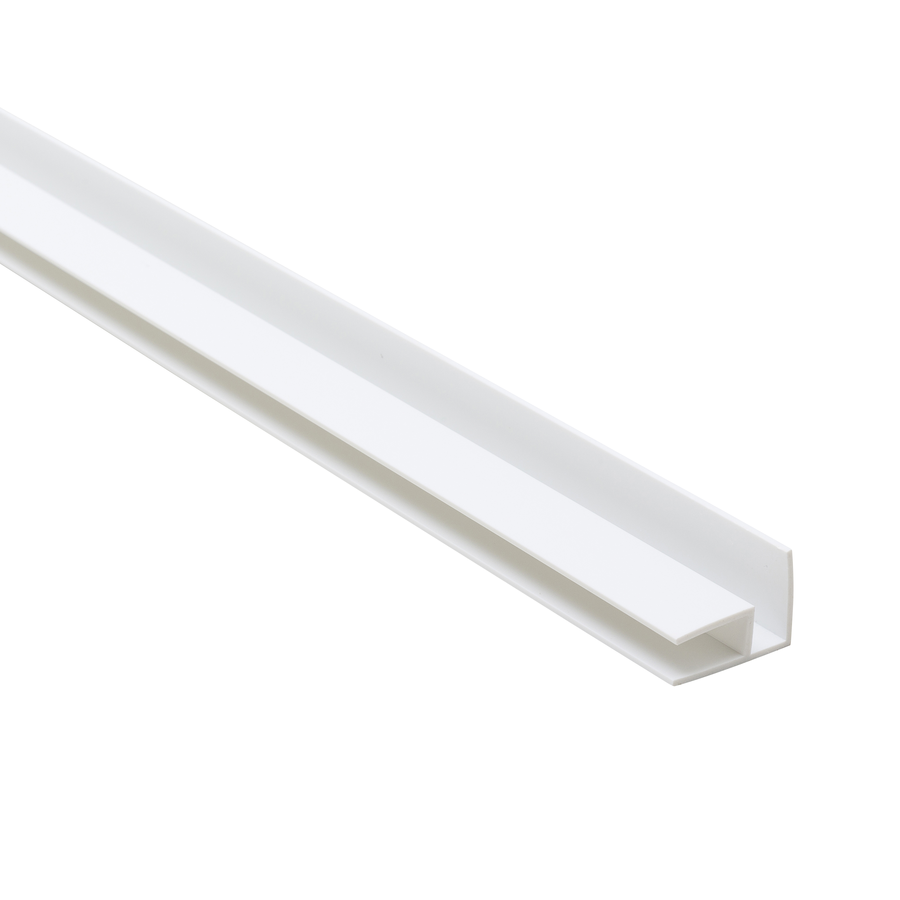 Profilé Y 90° pvc blanc mat STANDERS, H.28 x l.20 x Ep.1.5 mm, L.2 m ...