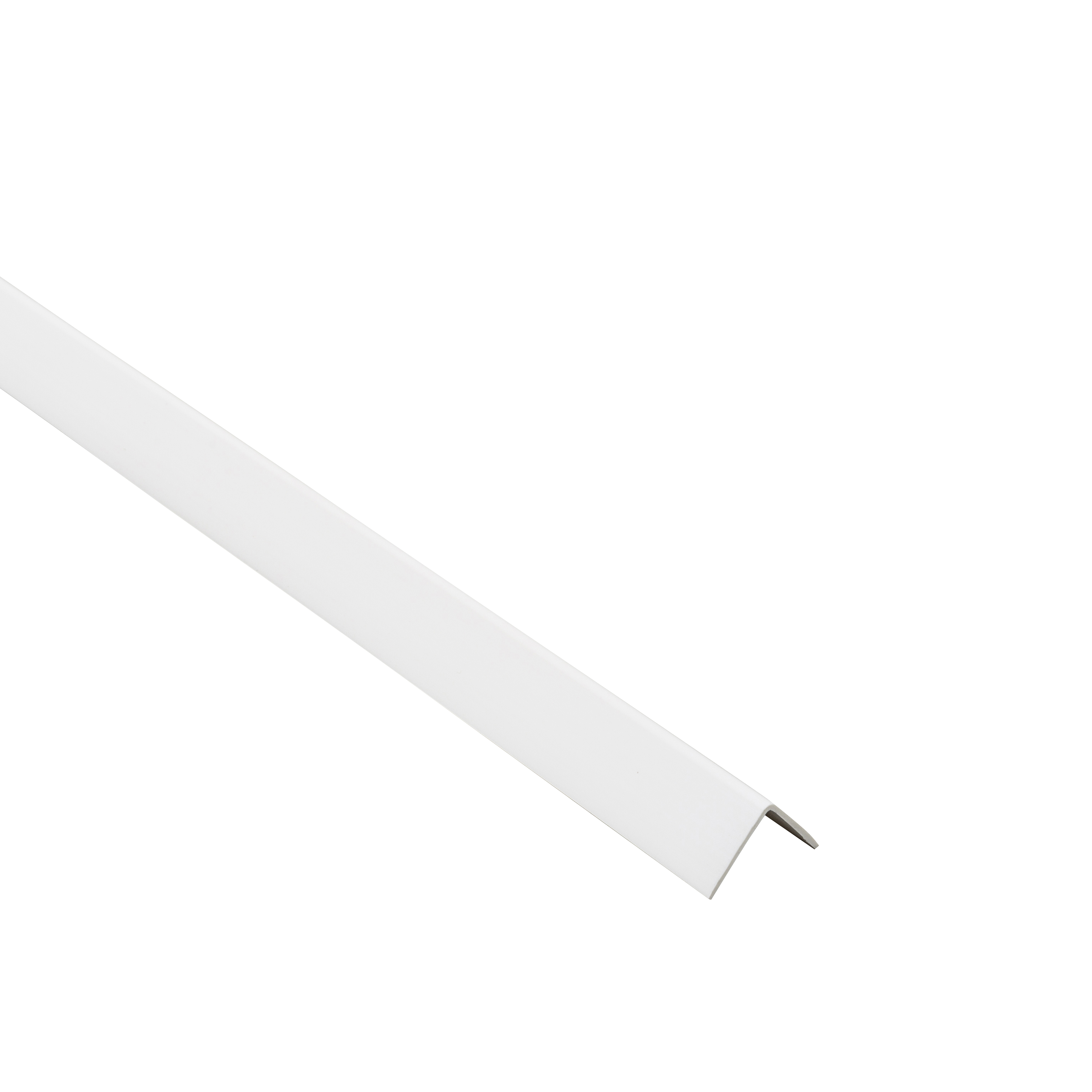 Perfil forma de ángulo de PVC blanco, Alt. 15 x An.15 x L.1000 mm ...