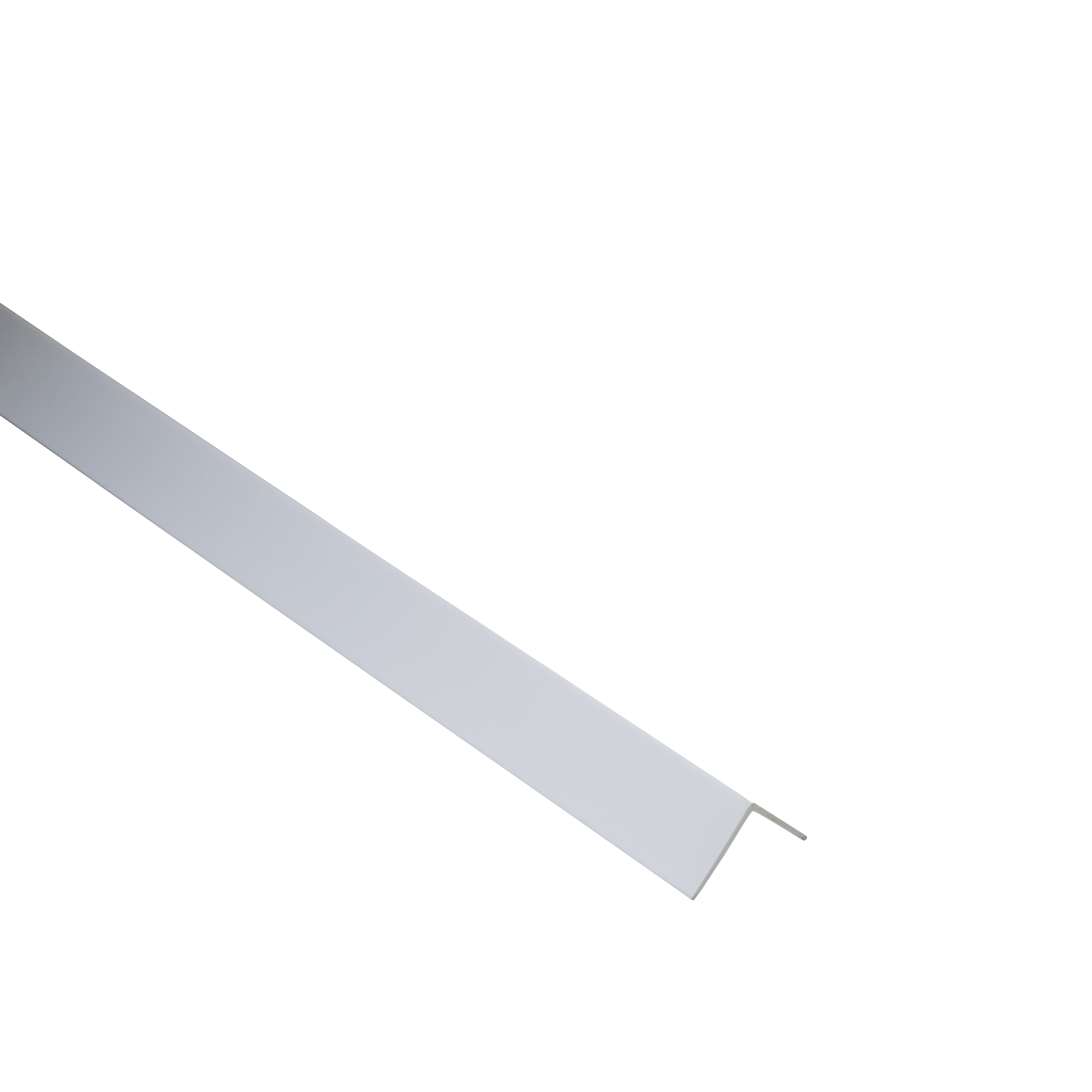 Cornière pvc blanc mat STANDERS, H.15 x l.15 x Ep.1 mm, L.2.6 m | Leroy ...