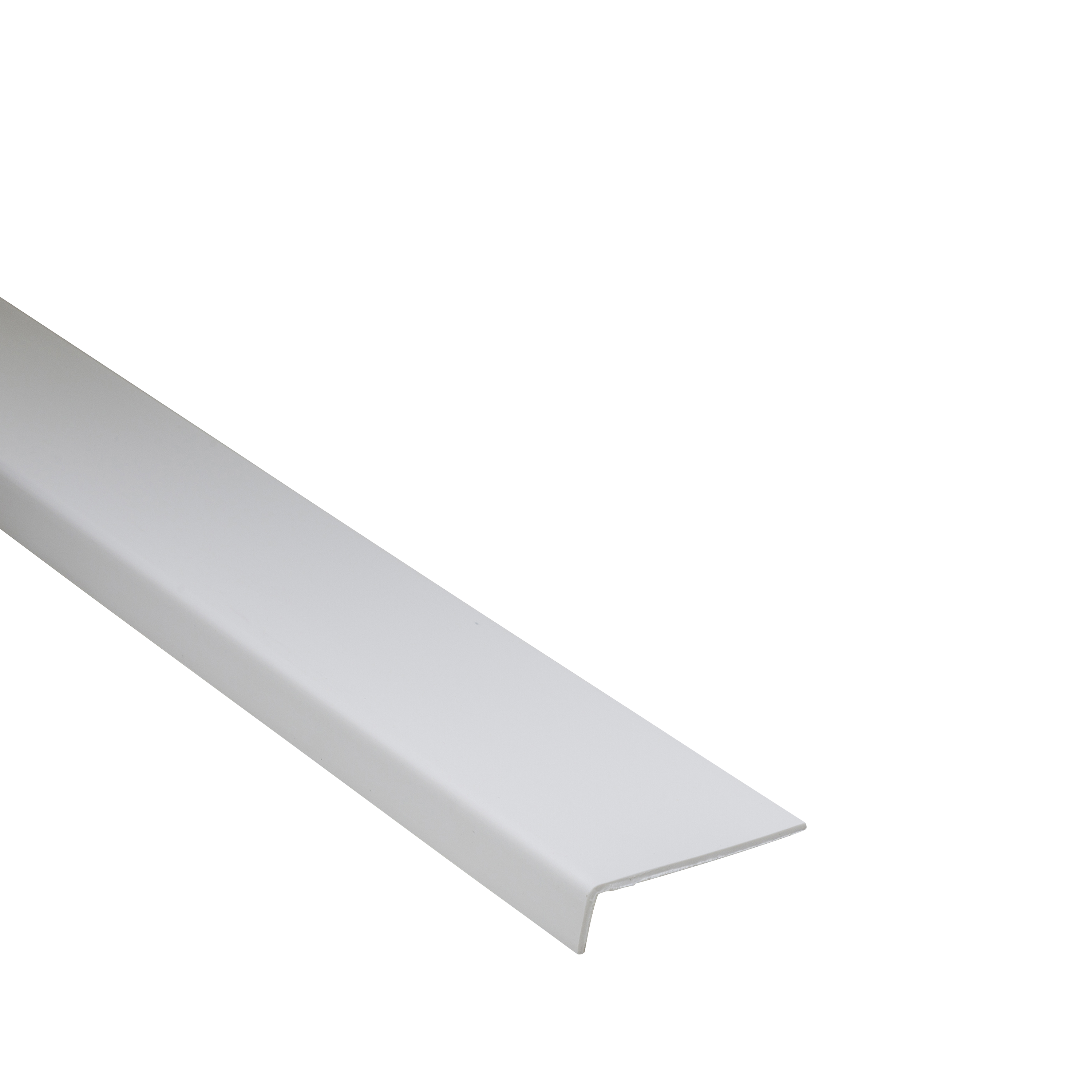 Profilo STANDERS in pvc grezzo bianco opaco L2.6m L40xSp1.5xH10 mm ...
