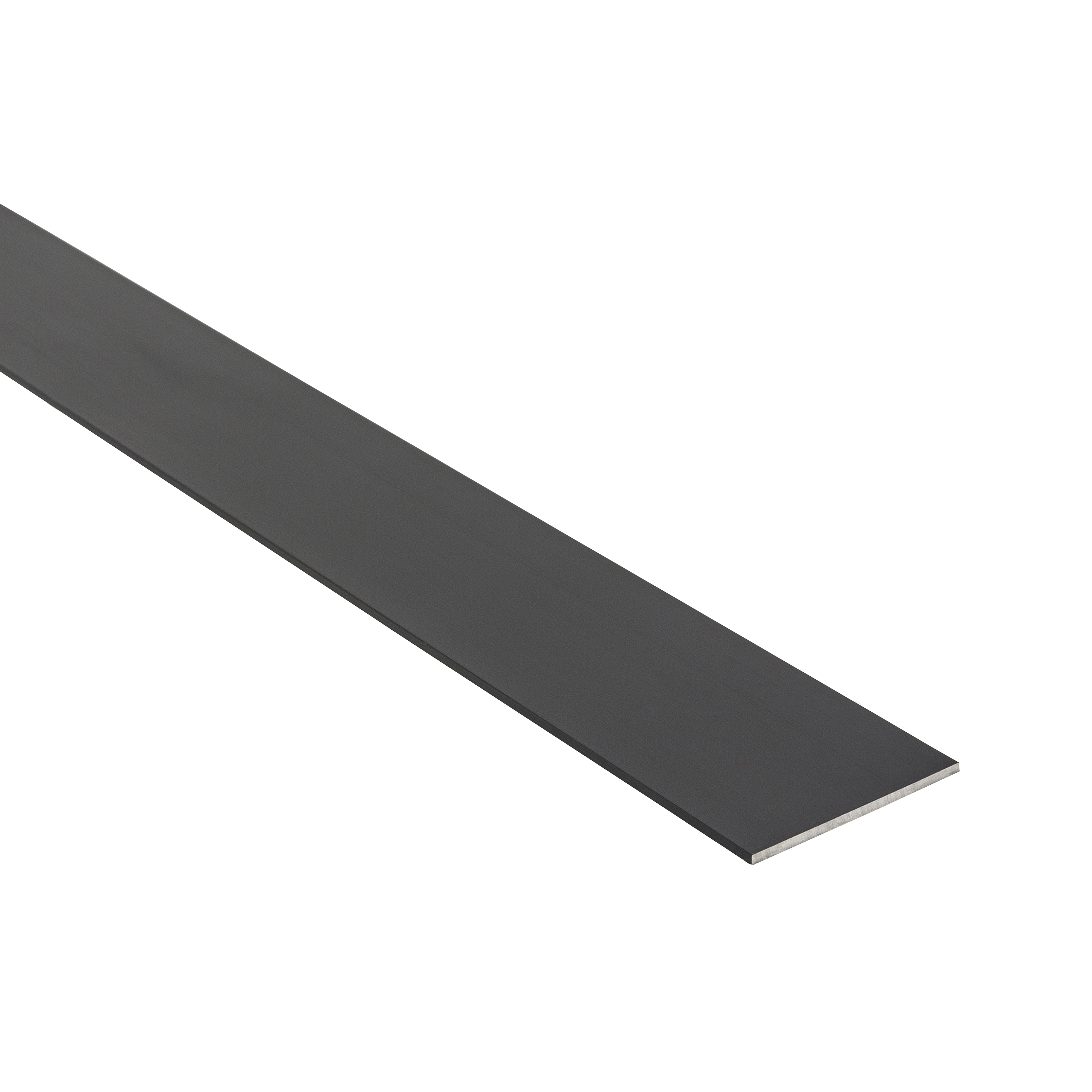 Perfil forma de plano de aluminio negro STANDERS, Alt. 2 x An.40 mm x L.2,5 m | Leroy Merlin