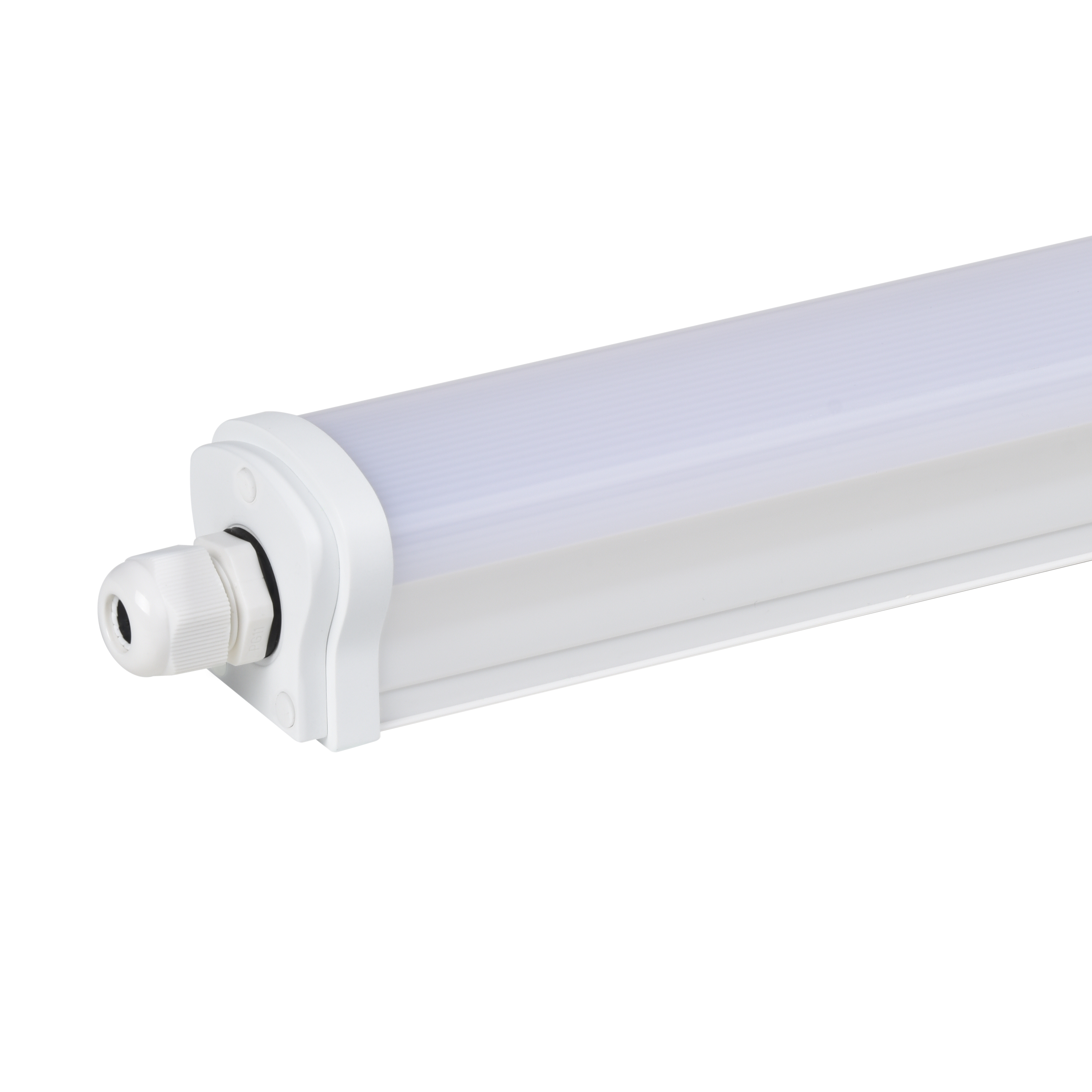 Réglette garage Led étanche L.115,1 cm 6000 lm blanc neutre Dorni ...