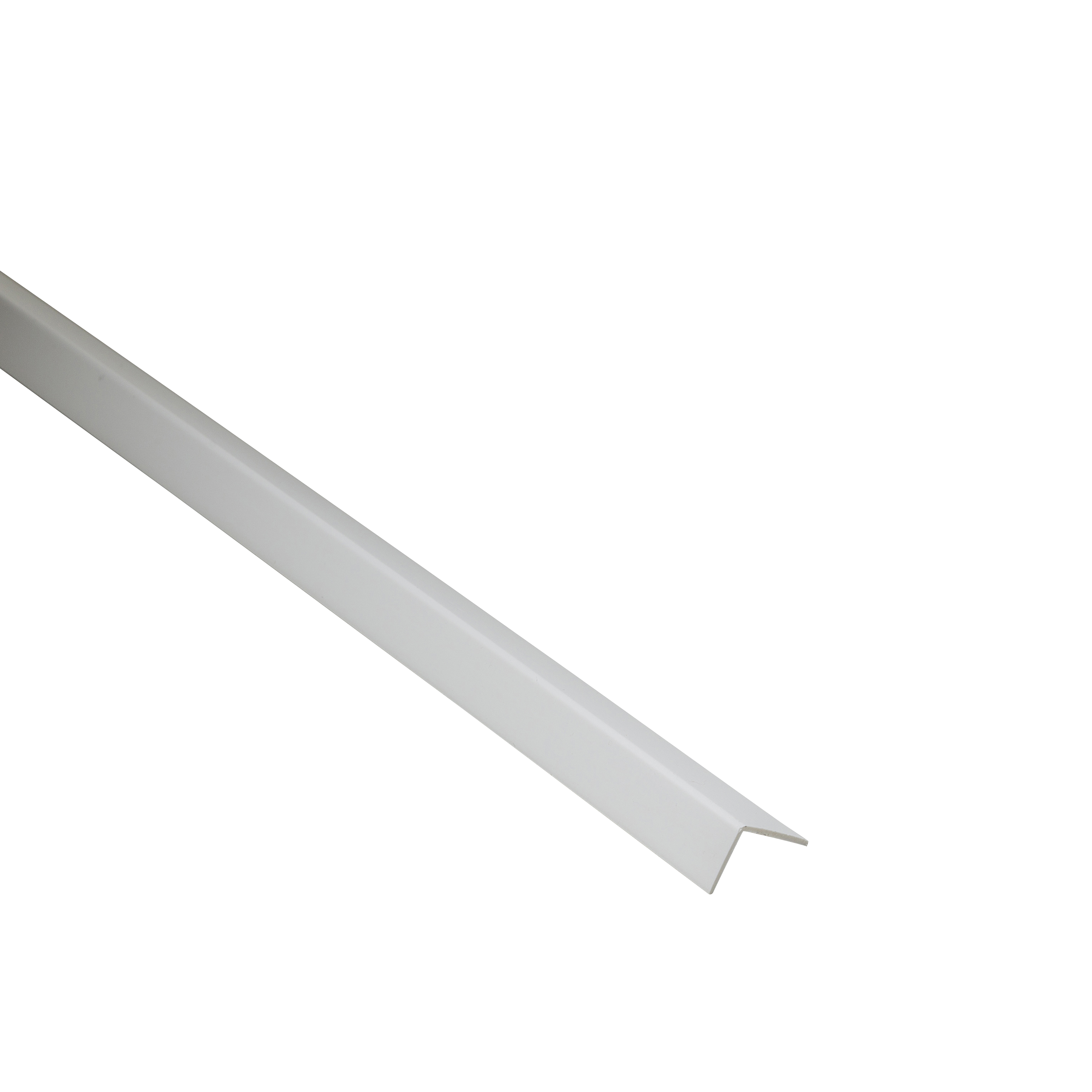 Cornière pvc blanc mat STANDERS, H.15 x l.10 x Ep.1 mm, L.1 m | Leroy ...