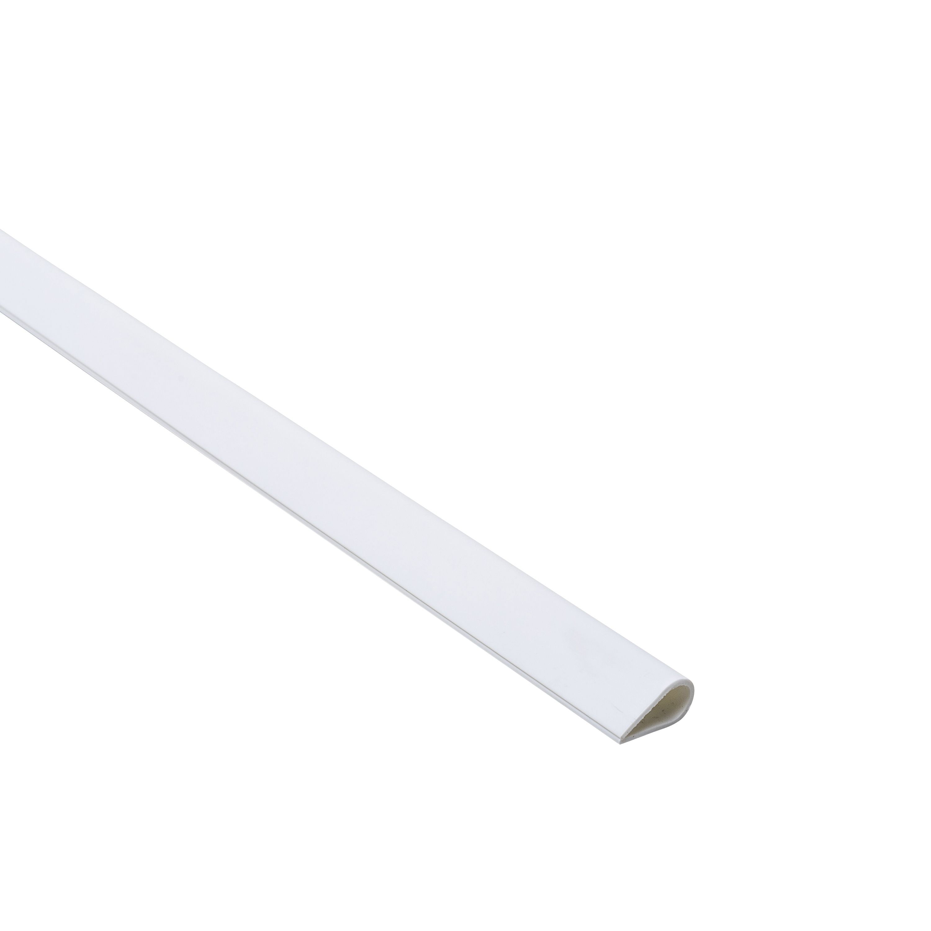 Perfil forma de sujetahojas de PVC blanco, Alt. 5 x An.15 x L.1000 mm ...