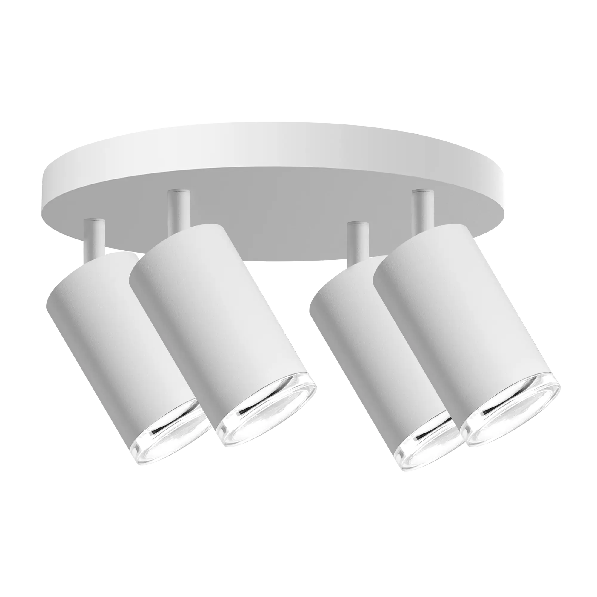 Plafon Turyn biały 4 x GU10 IP44 LED Goldlux - Leroy Merlin