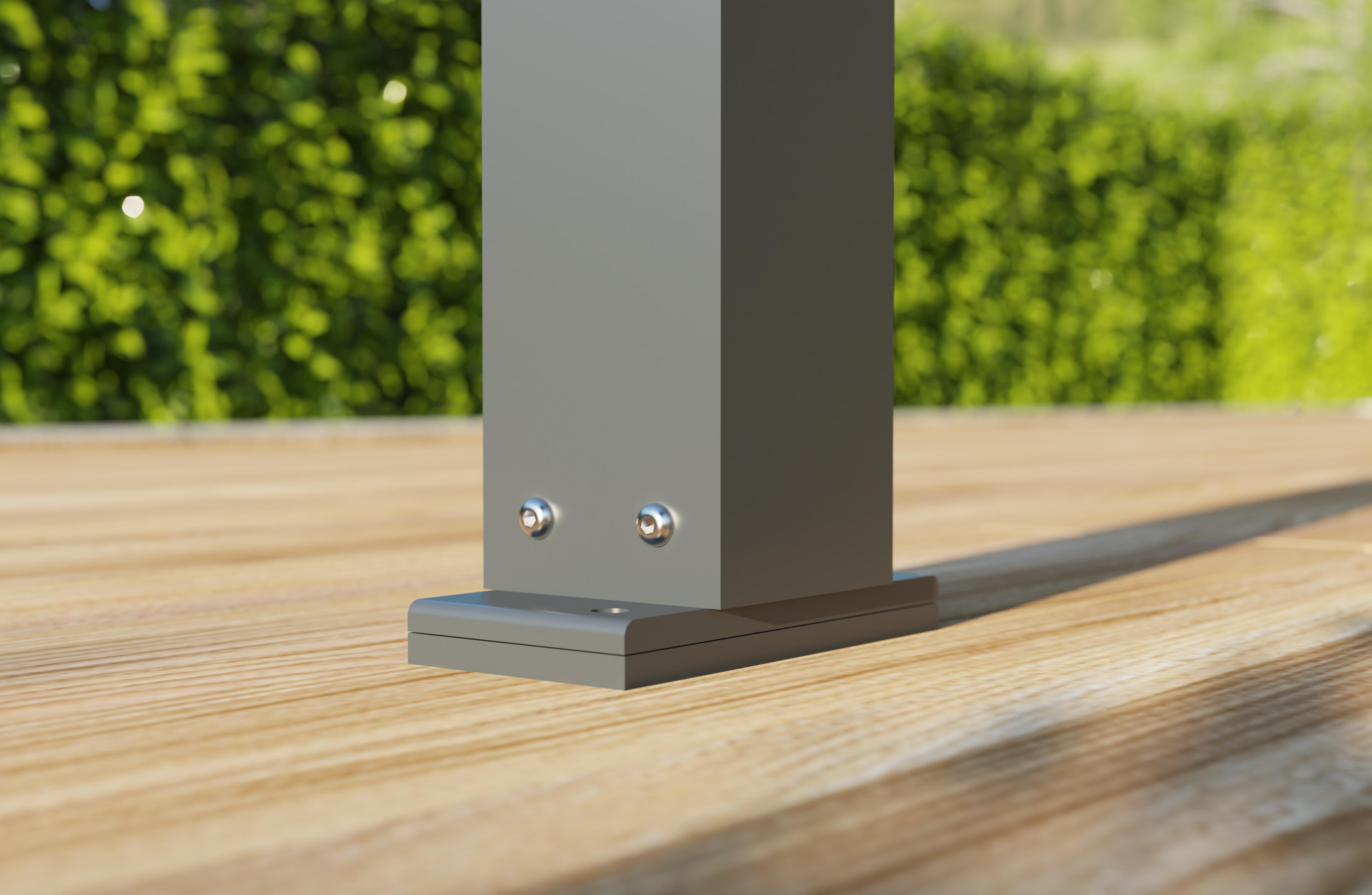 Lot de 3 cales épaisseur 10mm TIERAL pour pergola Caleta taupe | Leroy ...