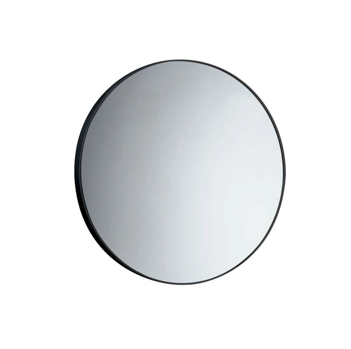 Specchio tondo in pvc nero Ø 56 cm | Leroy Merlin