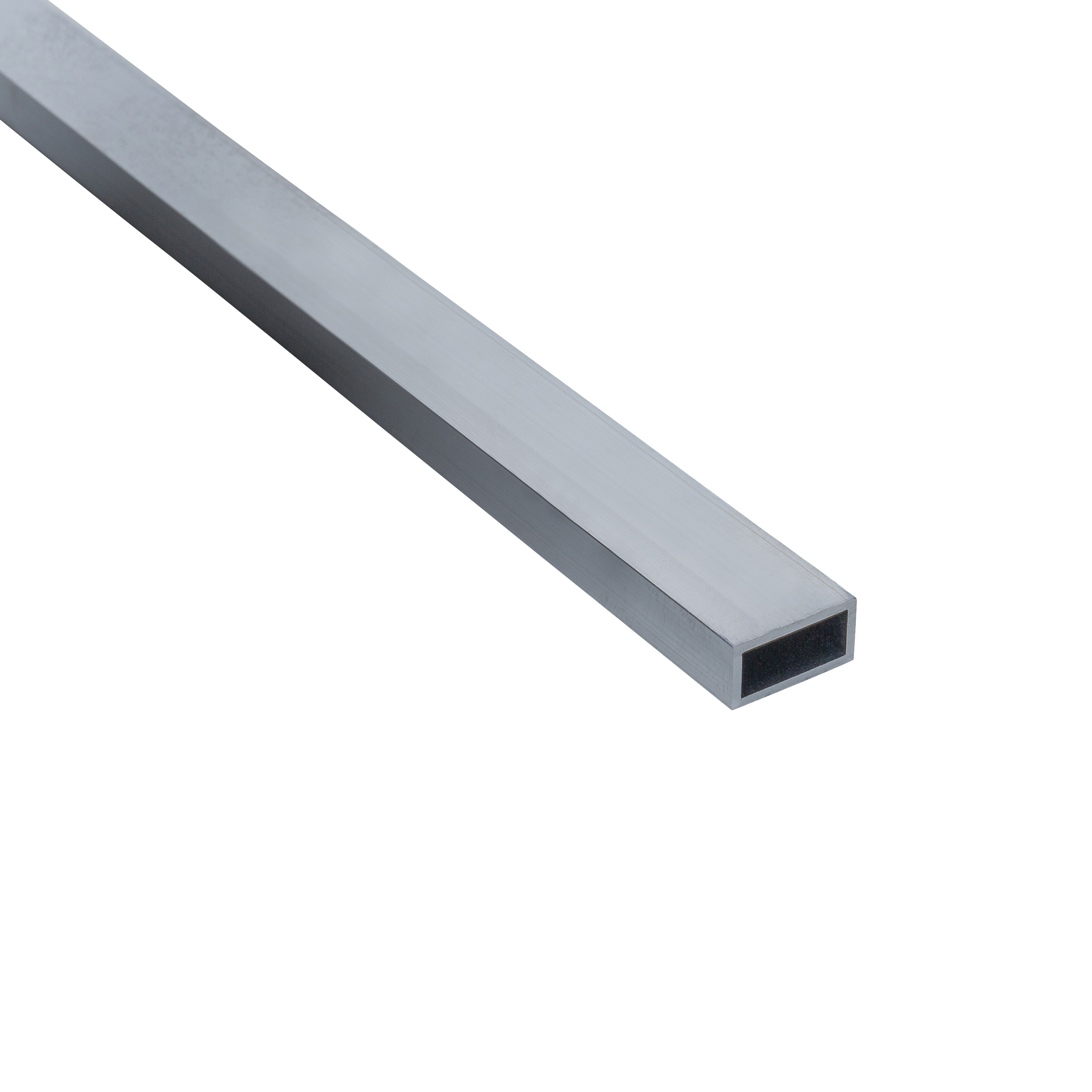 Tube rectangle creux aluminium brut STANDERS, H.20 x l.10 x Ep.1.5 mm ...