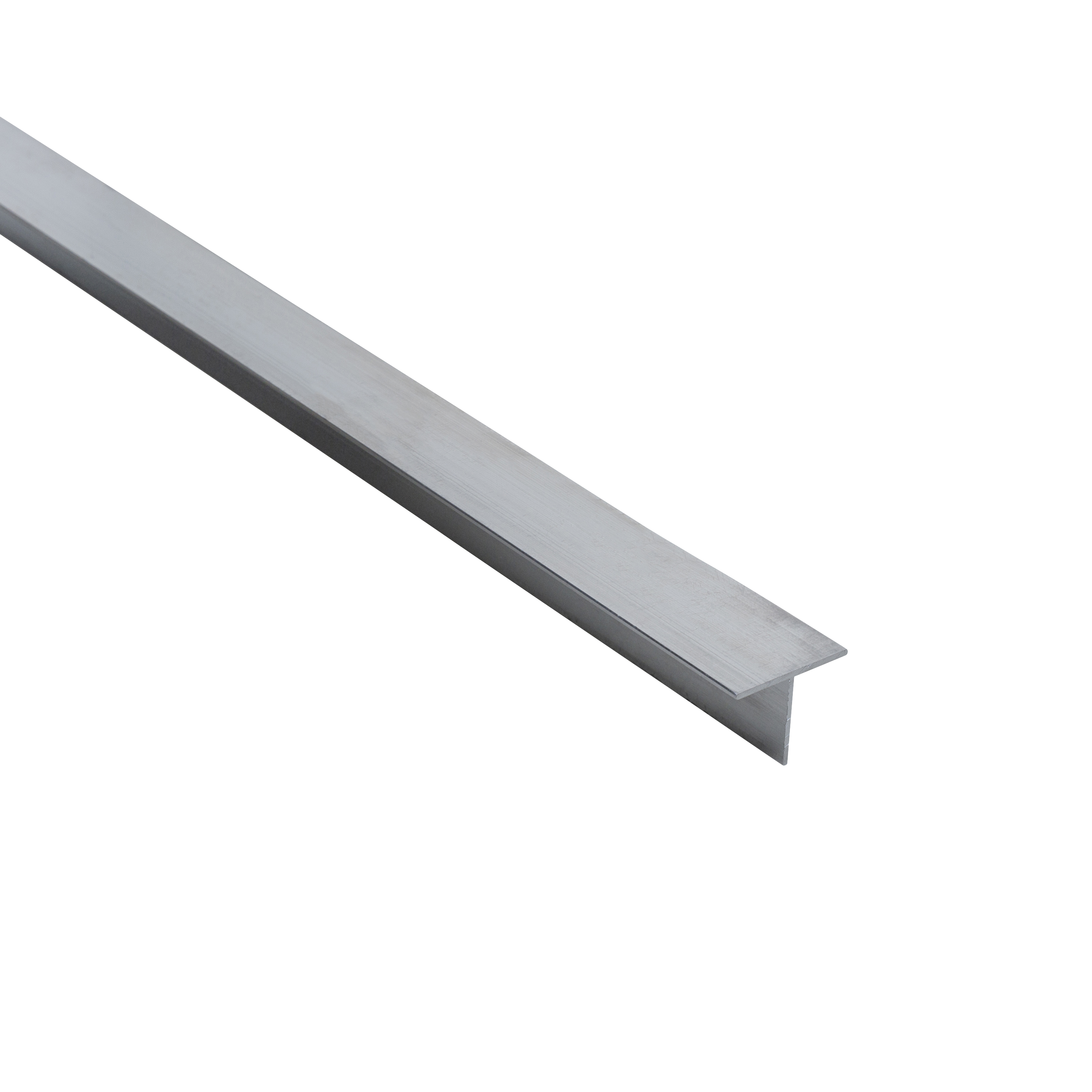 Profilé T aluminium brut STANDERS, H.15 x l.20 x Ep.1 mm, L.2.5 m ...