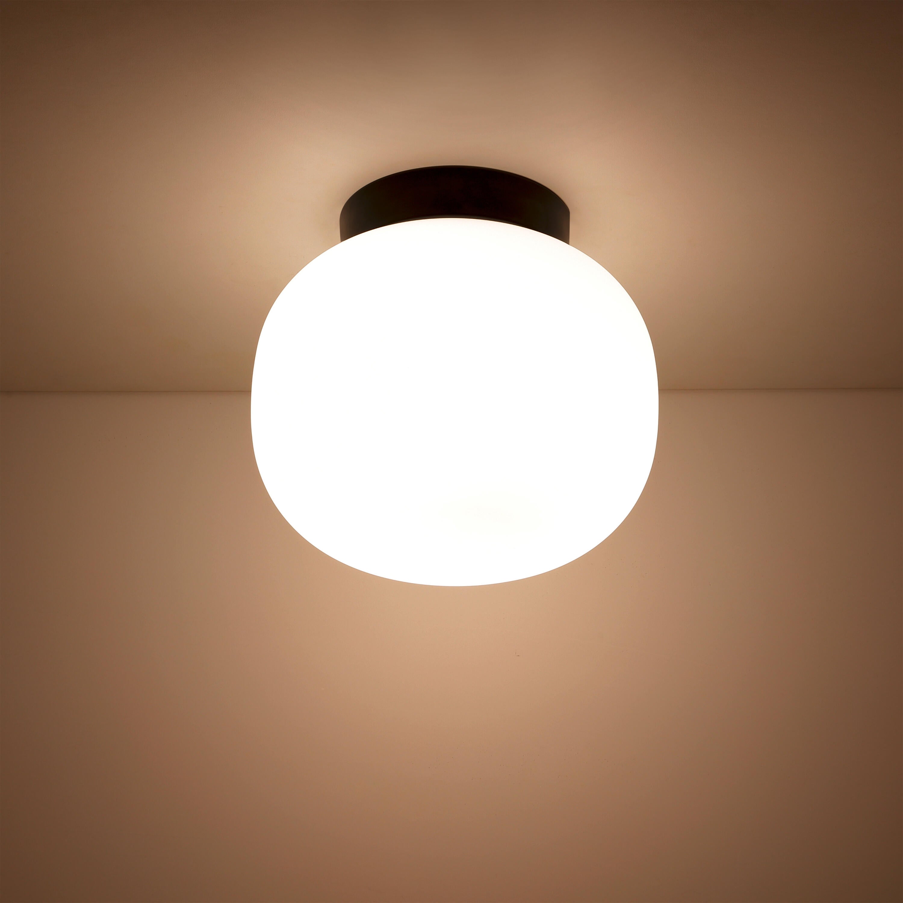 Plafoniera Aristide E27 nero 22 cm x 22 cm INSPIRE | Leroy Merlin