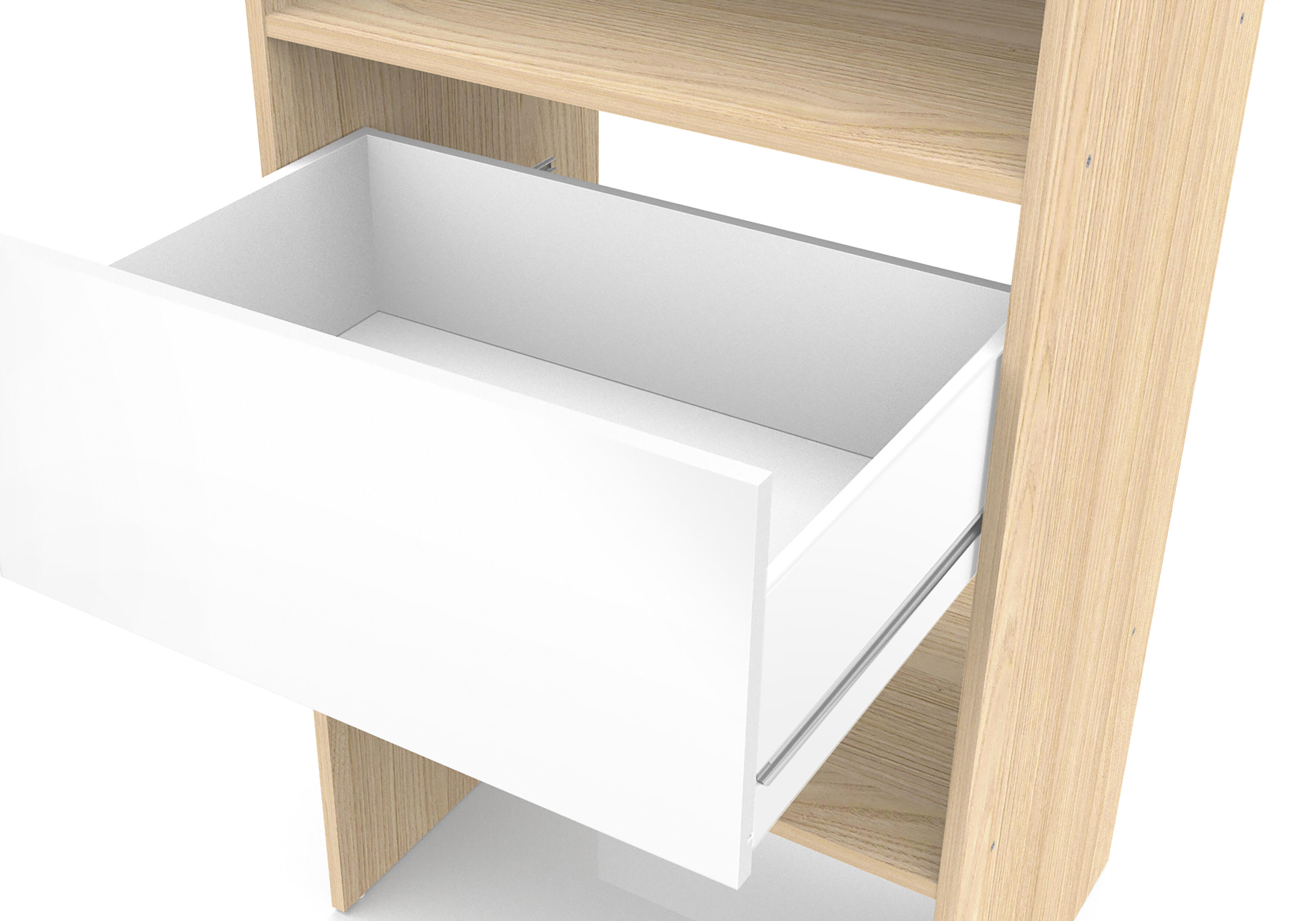 Kit dressing extensible Twin 2 effet chêne Bloom H.200 x L.120-220 x P ...