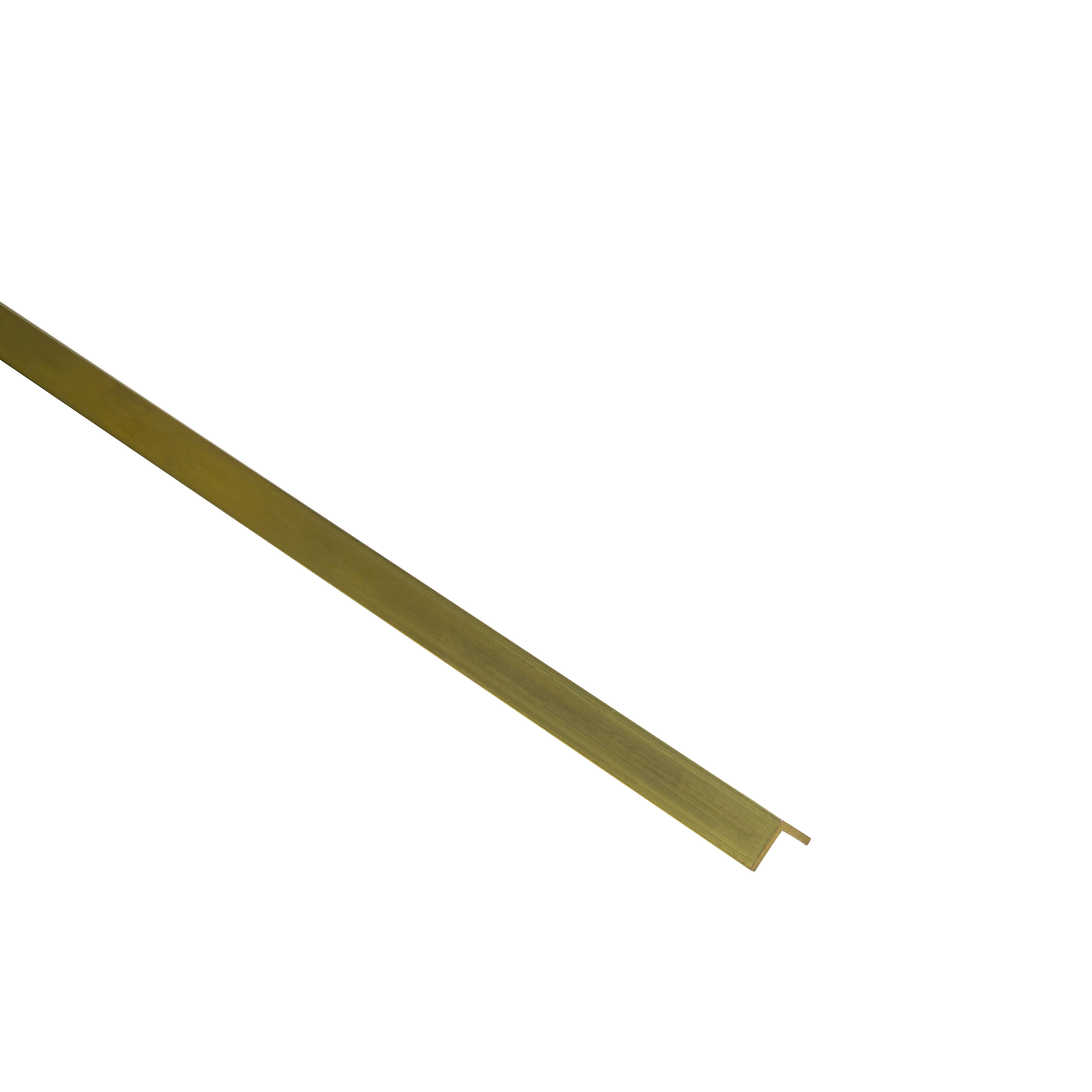 Profilo STANDERS in ottone grezzo ottone opaco L1m L8xSp1xH8 mm | Leroy ...