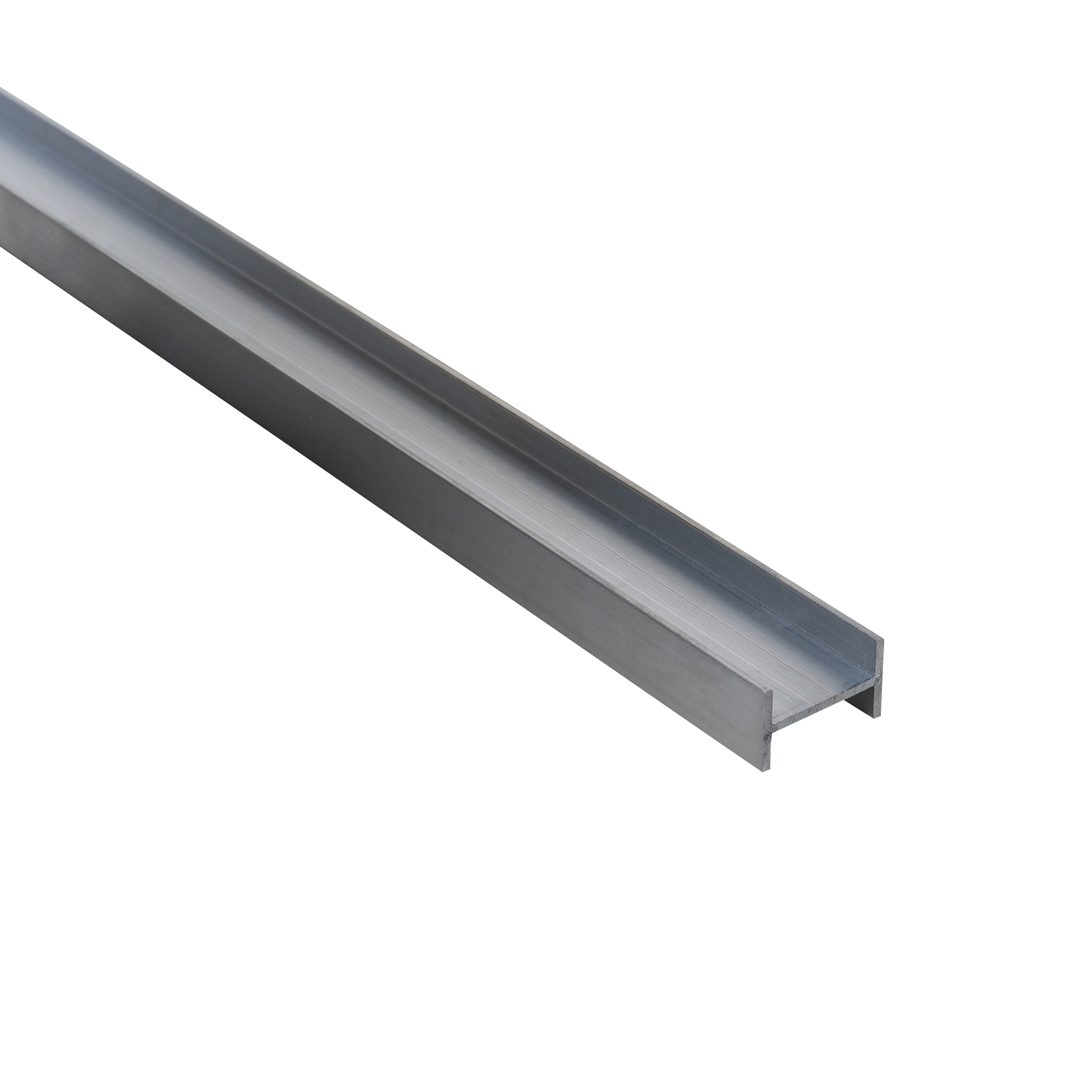 Profilé H aluminium brut STANDERS, H.13 x l.22 x Ep.1.5 mm, L.1 m ...