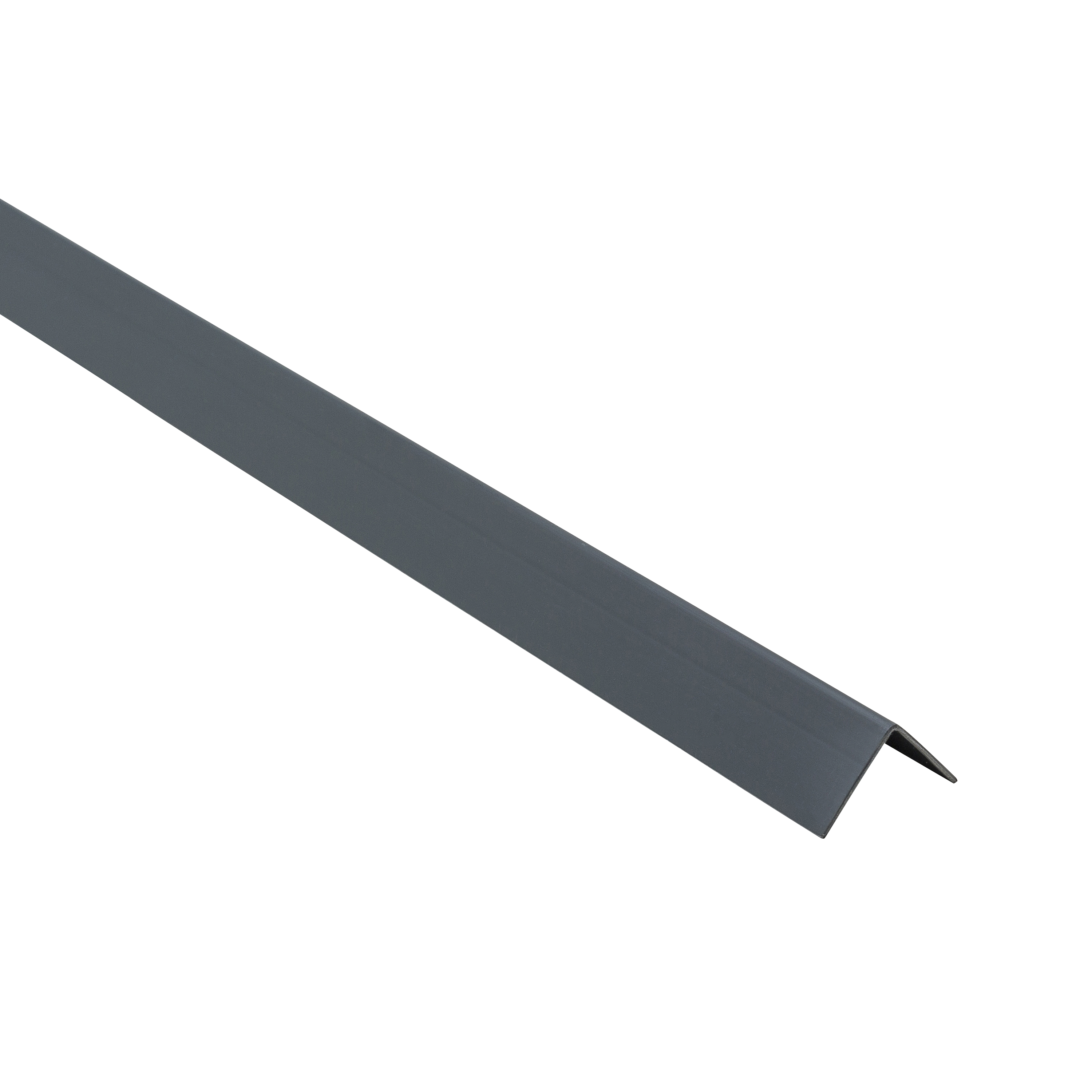 Cornière pvc antracite mat STANDERS, H.20 x l.20 x Ep.1 mm, L.2.6 m ...
