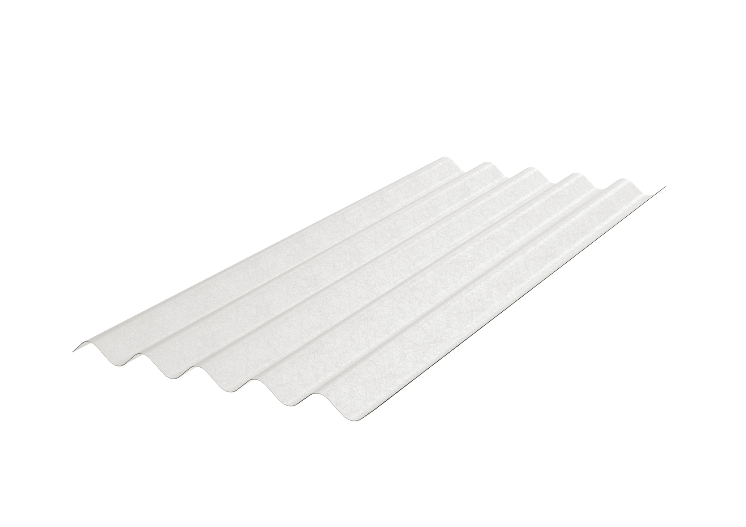 Plaque de toiture grande onde polyester l.0.92 x L.1.52 m ONDULINE ...