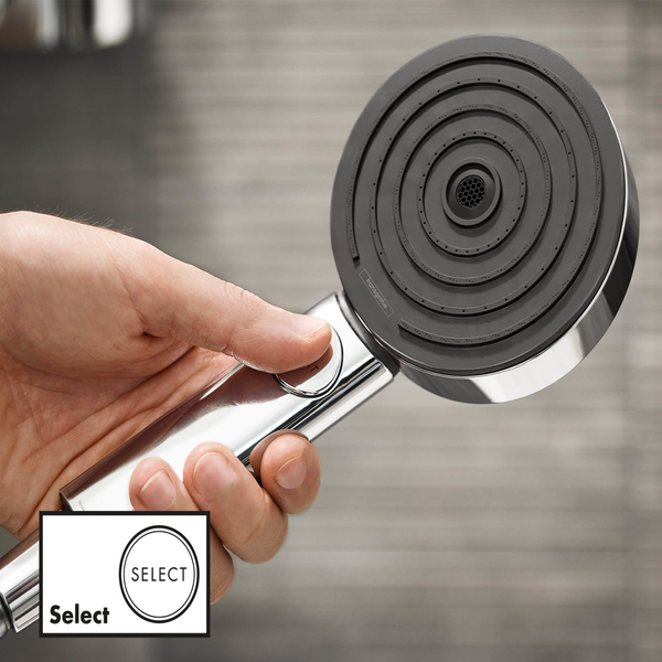 Columna de ducha HANSGROHE Stamis cromado | Leroy Merlin