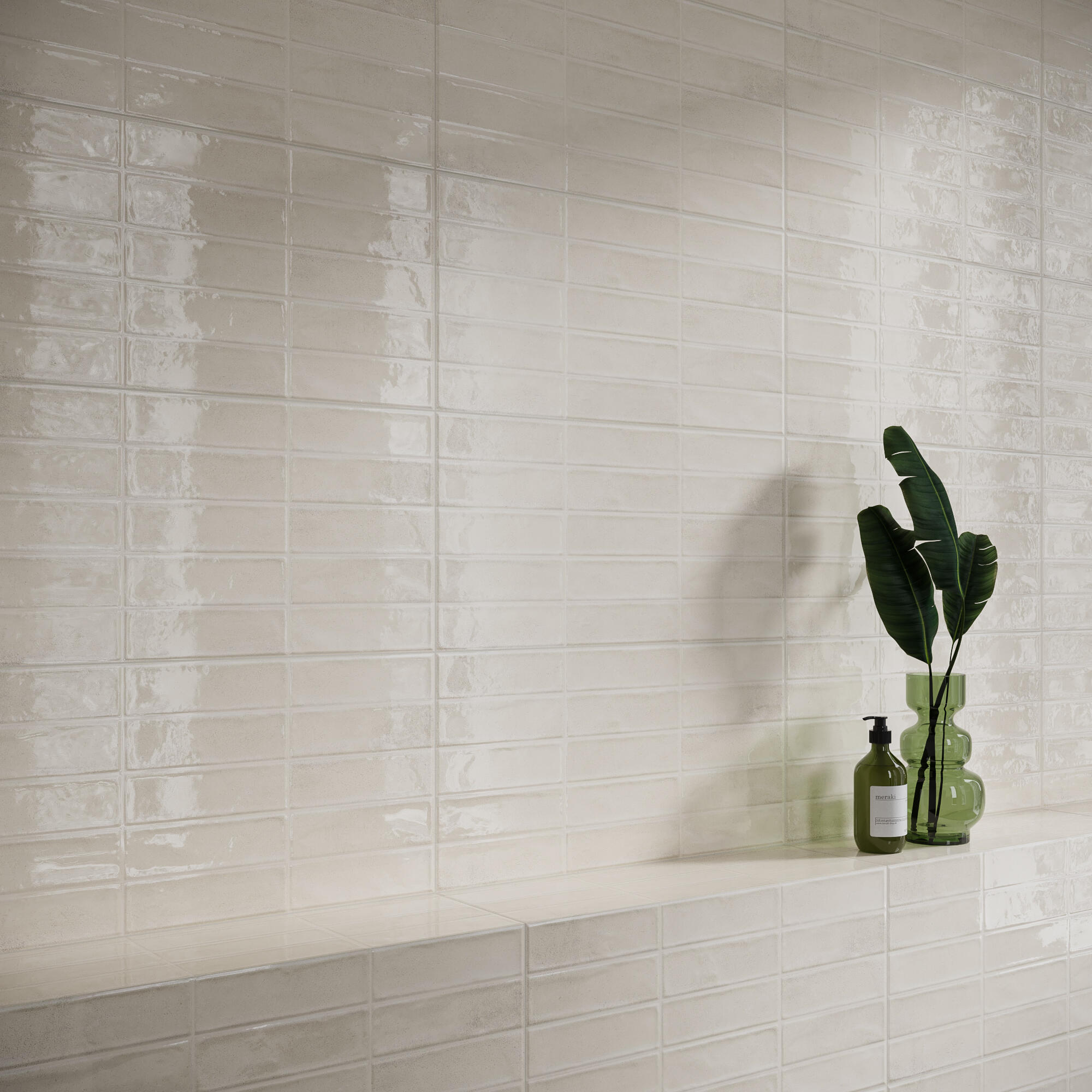 Glazura Moha Bricks White 30x60 Artens - Leroy Merlin