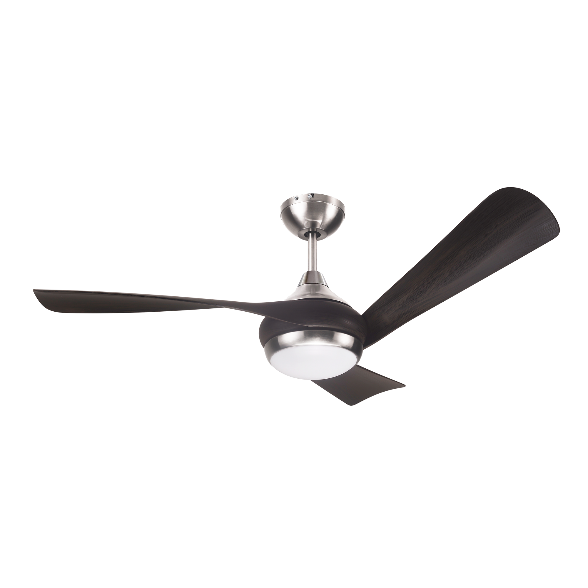 Ventilador de techo con luz silencioso DC Inspire Vadillo marrón/gris ...