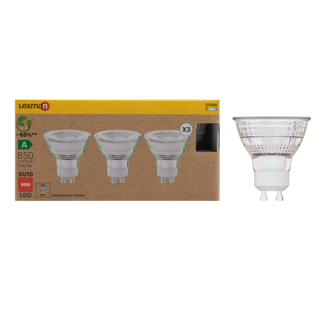 Bombillas LED GU10: Iluminación eficiente y duradera