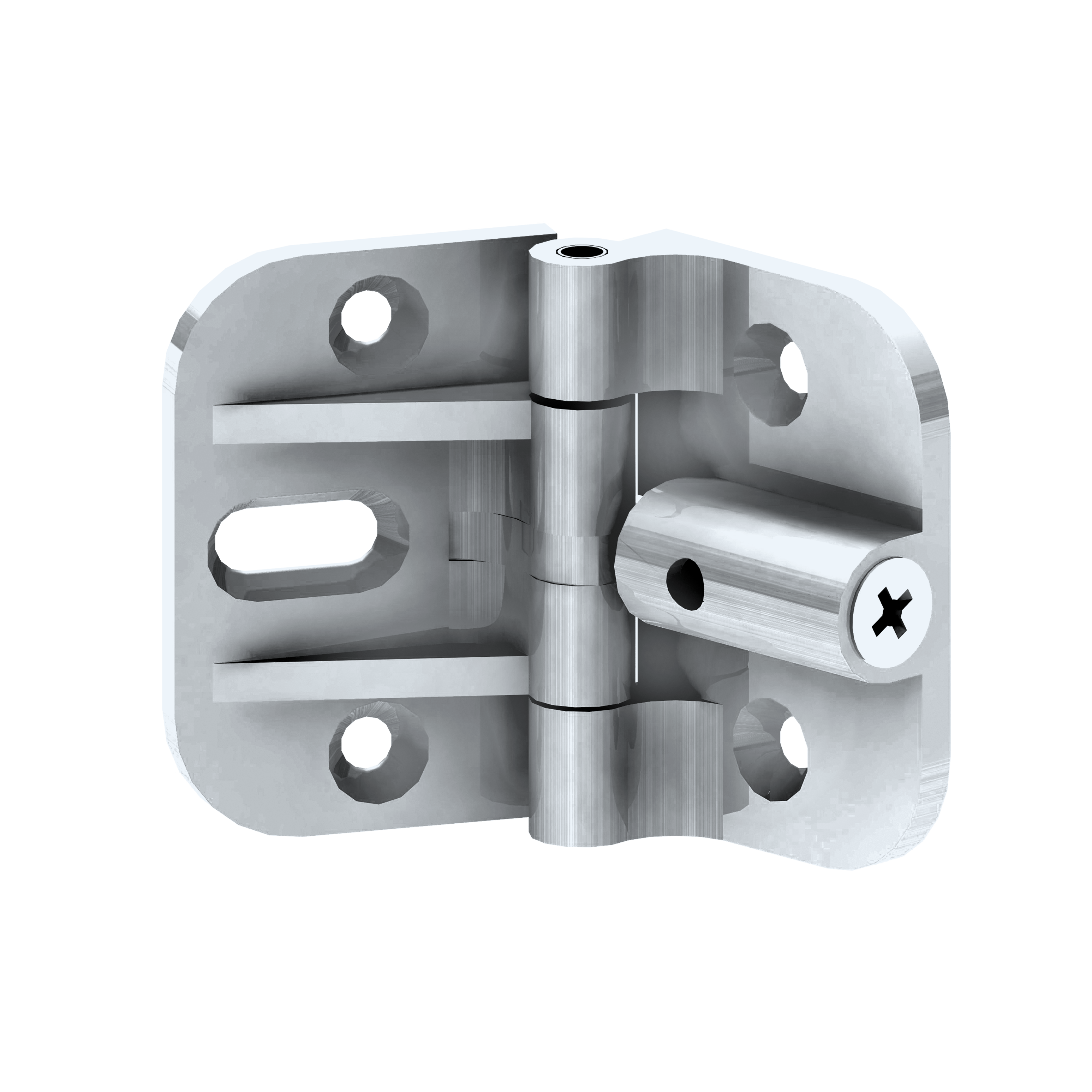 Zawias zatrzaskowy regulowany 45 x 30 mm Spaceo - Leroy Merlin