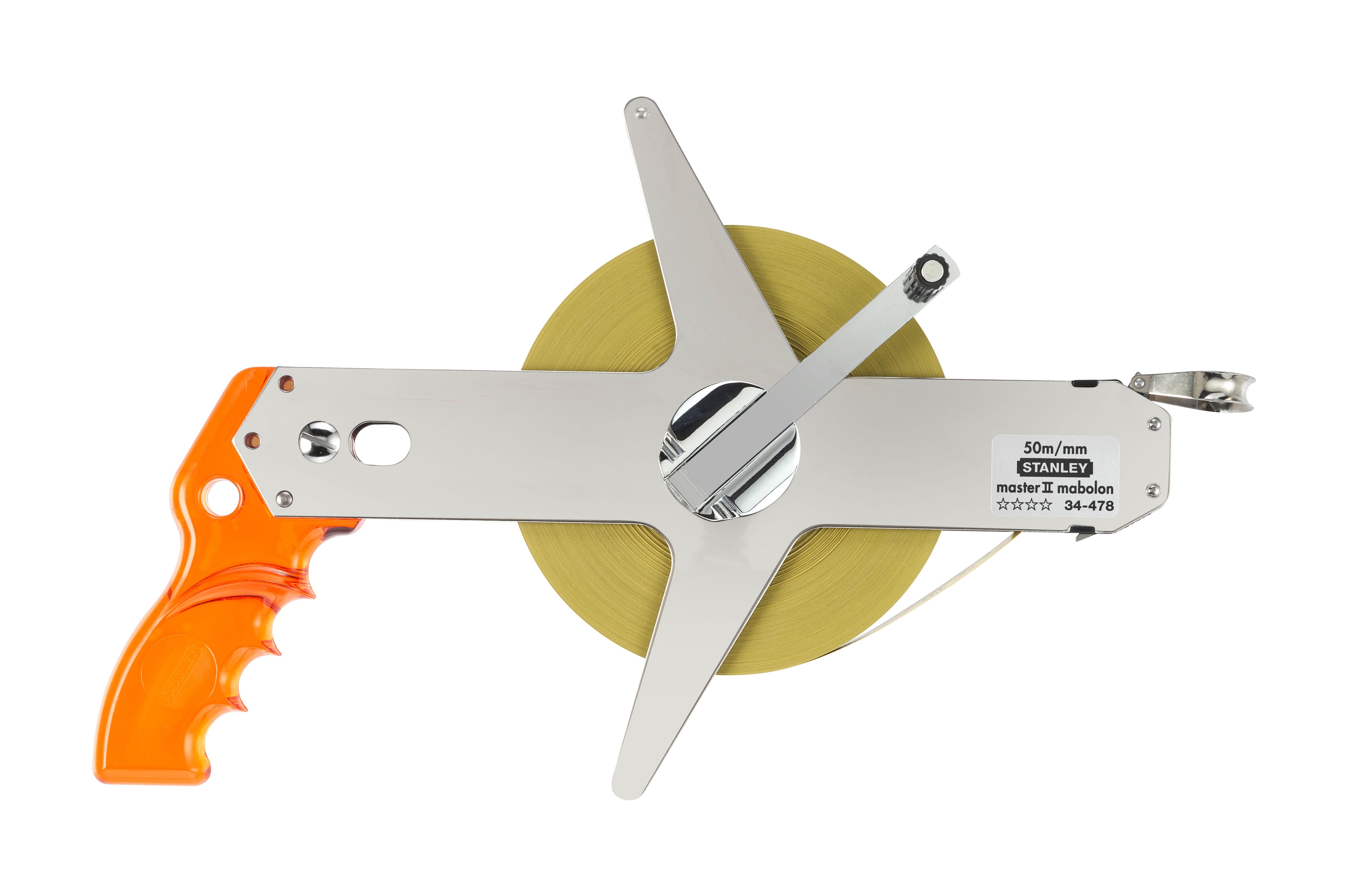 Rotella metrica STANLEY MASTER II acciaio 50 m x 12.7 mm | Leroy Merlin