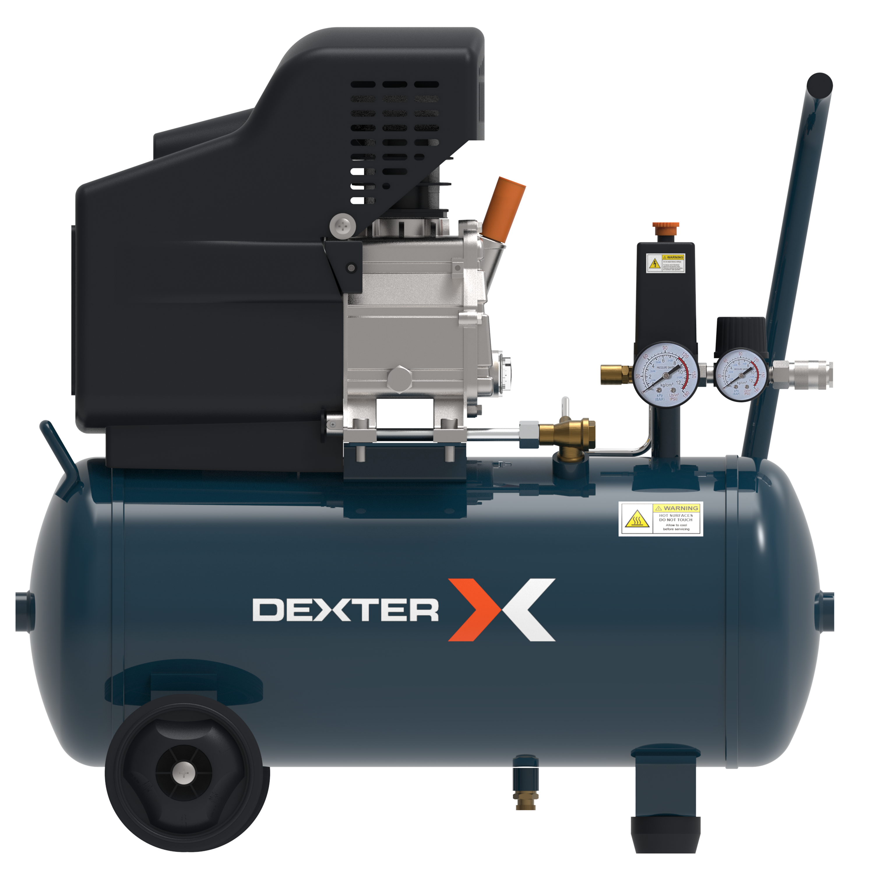 Compresor aire DEXTER 2Hp 1500W 24 L | Leroy Merlin