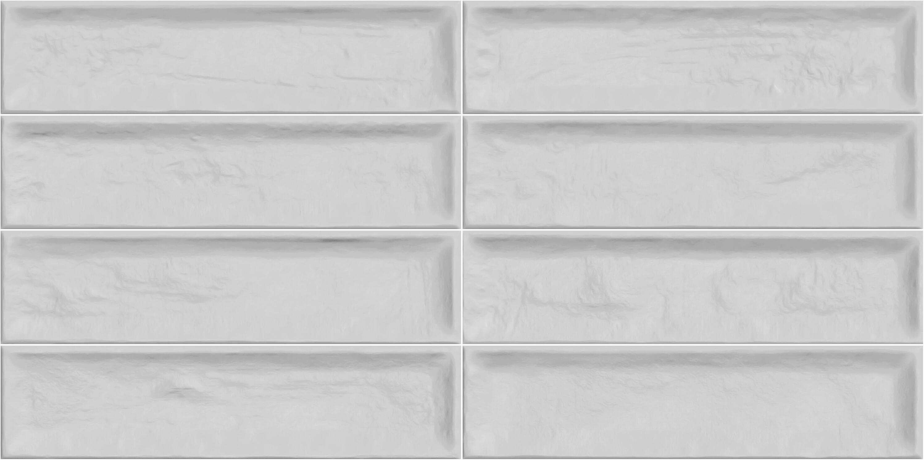 Azulejo cerámico Mayolica efecto zellige perla 30x7.5 cm PAMESA | Leroy ...